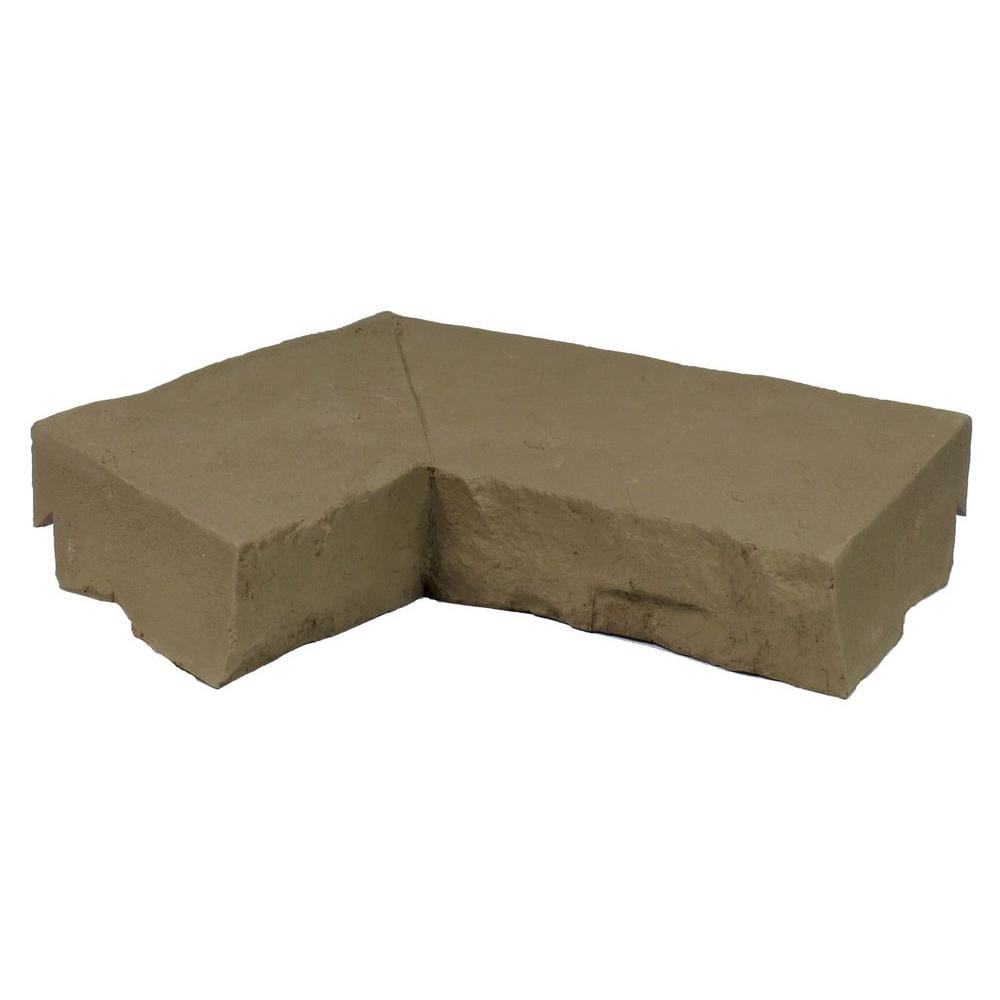 NextStone™ Faux Polyurethane Stone Sandstone Ledger Inside Corner ...
