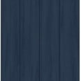 NextWall Rustic Grain Navy Blue Wood Panel Peel and Stick Wallpaper ...