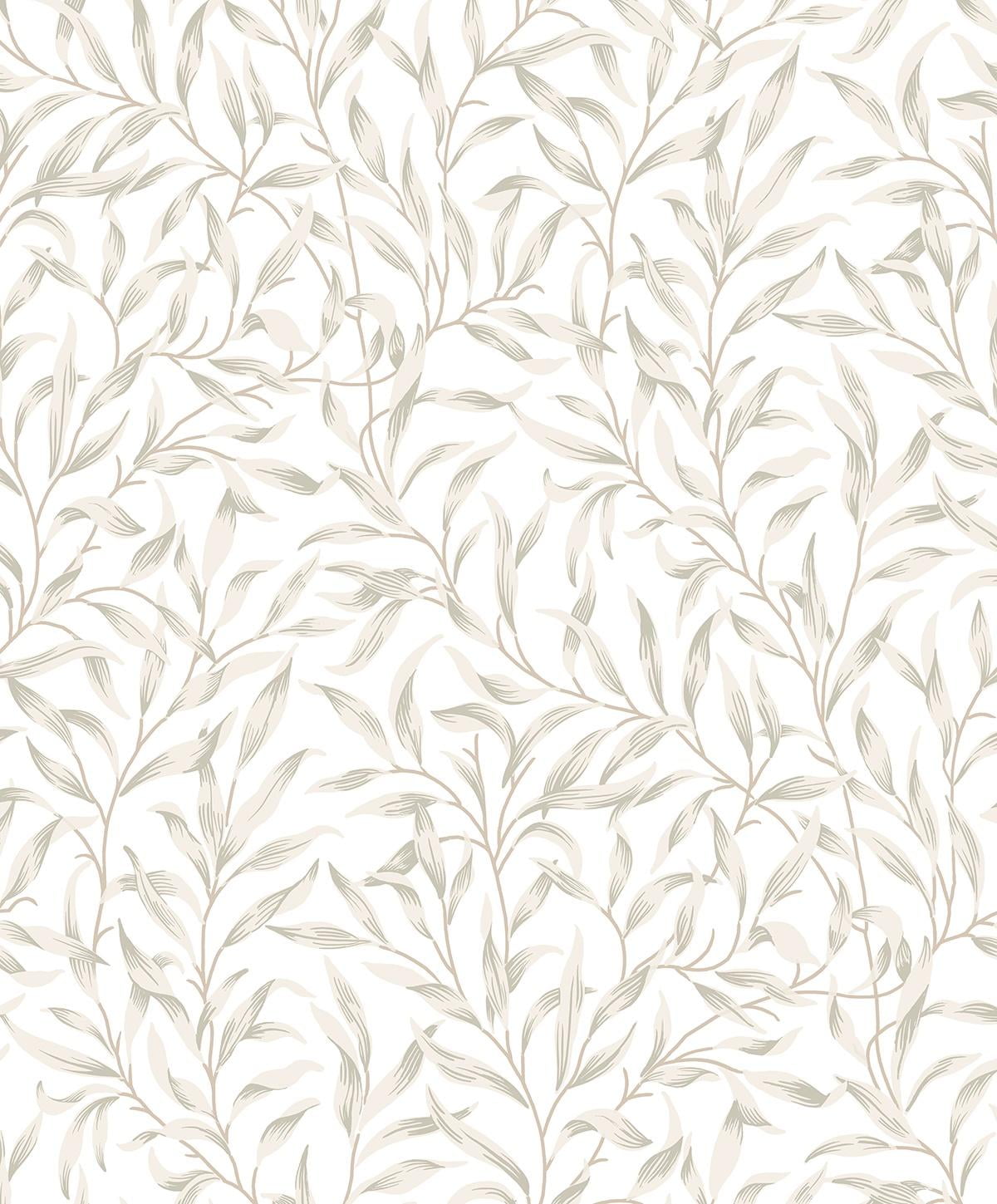NextWall Neutral Willow Trail Peel and Stick Wallpaper - 20.9 in. W x ...