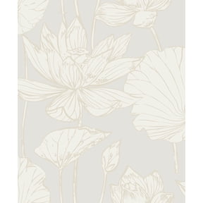 Jen Hewett Poppy Field Navy Pink Peel & Stick Wallpaper - Walmart.com