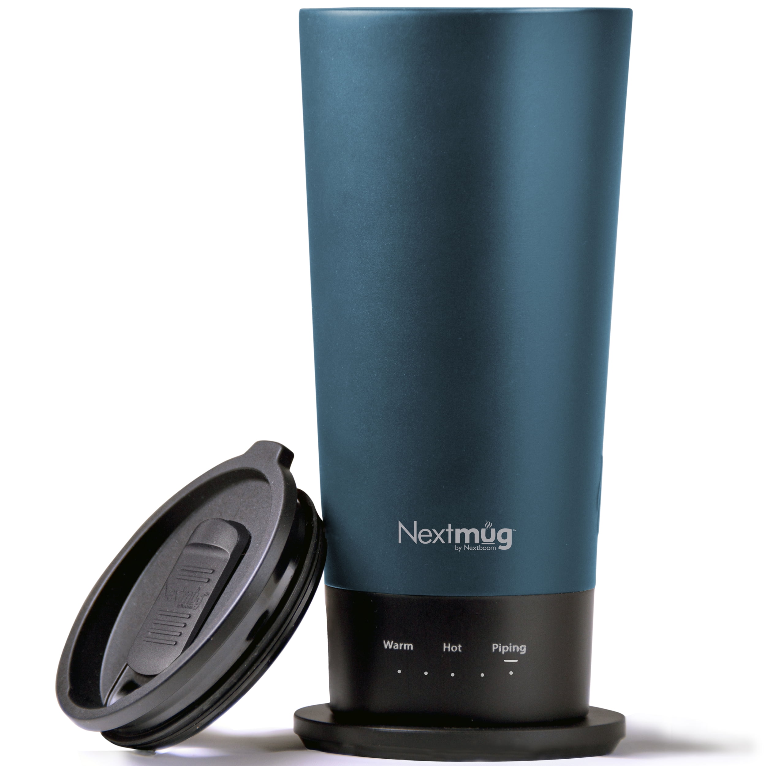 Nextmug Go - Temperature-Controlled, Self-Heating Travel Mug (Slate ...
