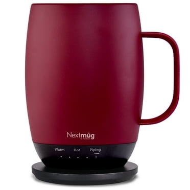 Nextmug 14oz Self-Heating, Temperature-Controlled Coffee Mug (Sage ...