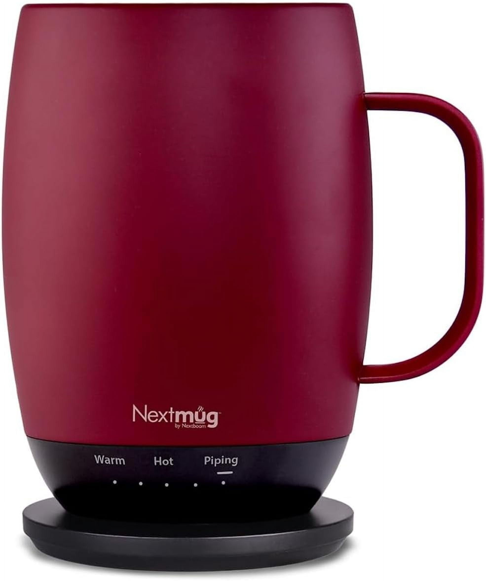 Nextmug Plus - Temperature-Controlled, Self-Heating Coffee Mug ...