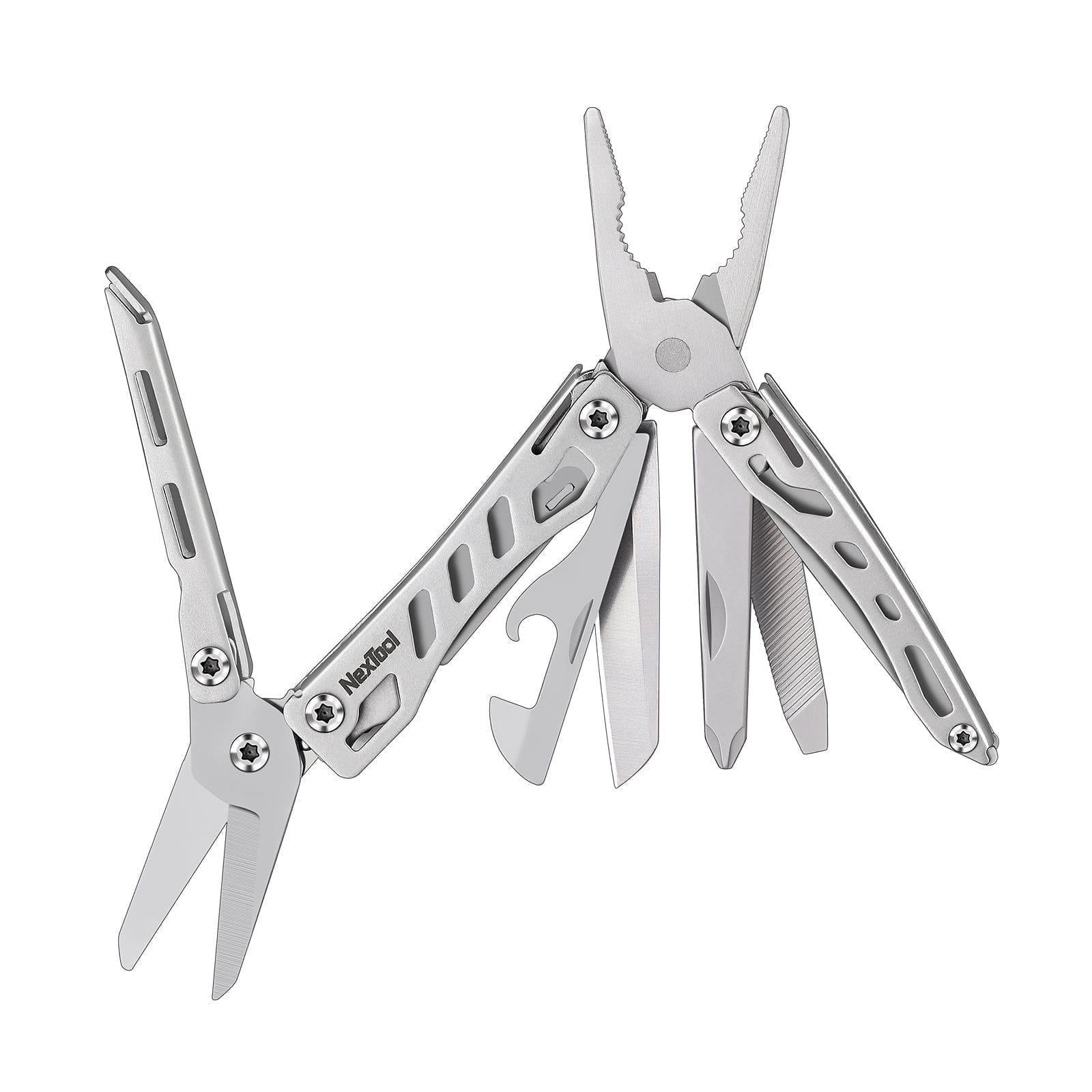 NexTool EDC Multitool, 10 in 1 Mini Pocket Knife Multi Tool with Key ...