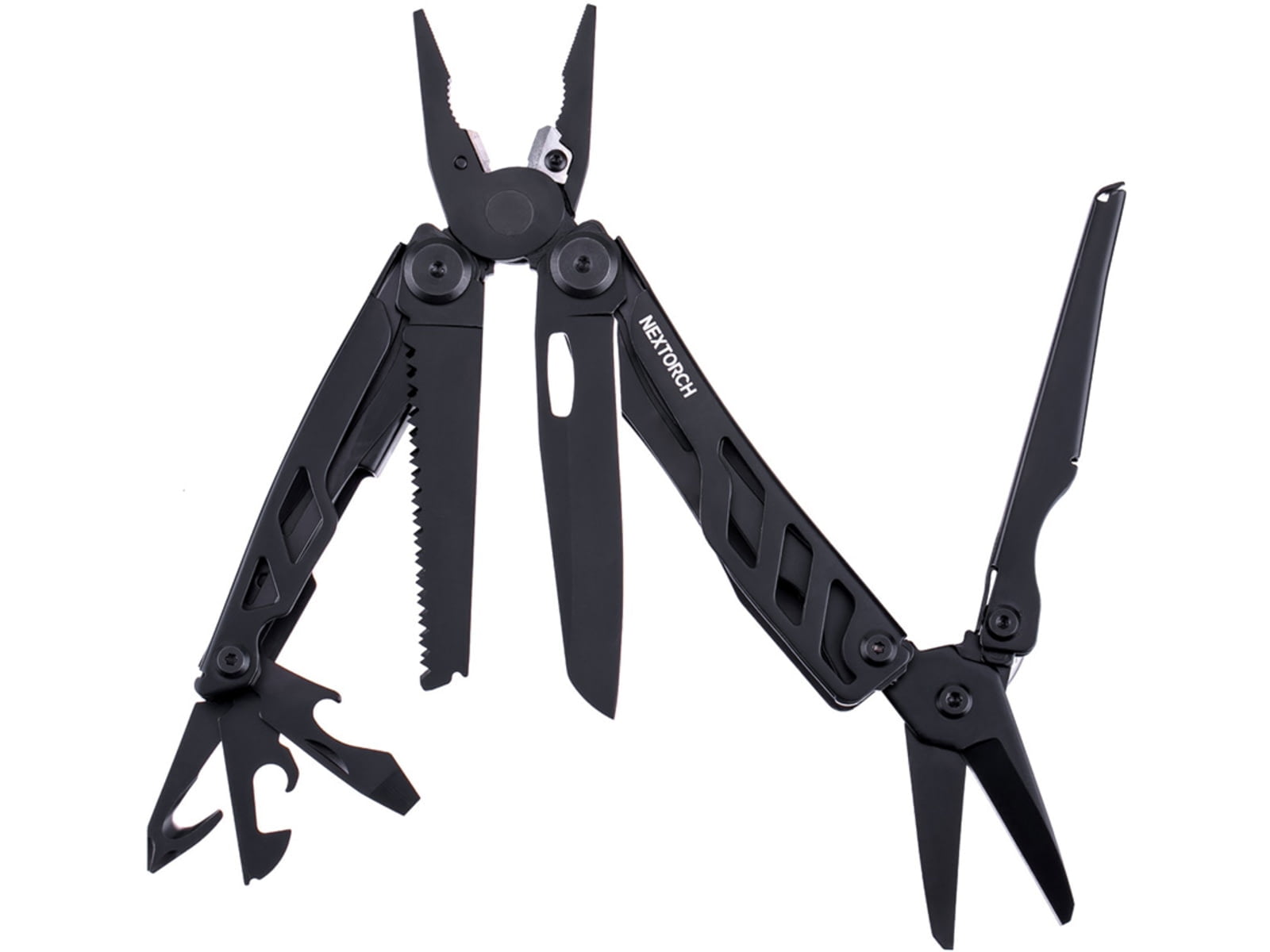 Nextorch 16-in-1 Multi-Pliers, 50Cr15MoV, Black - Walmart.com