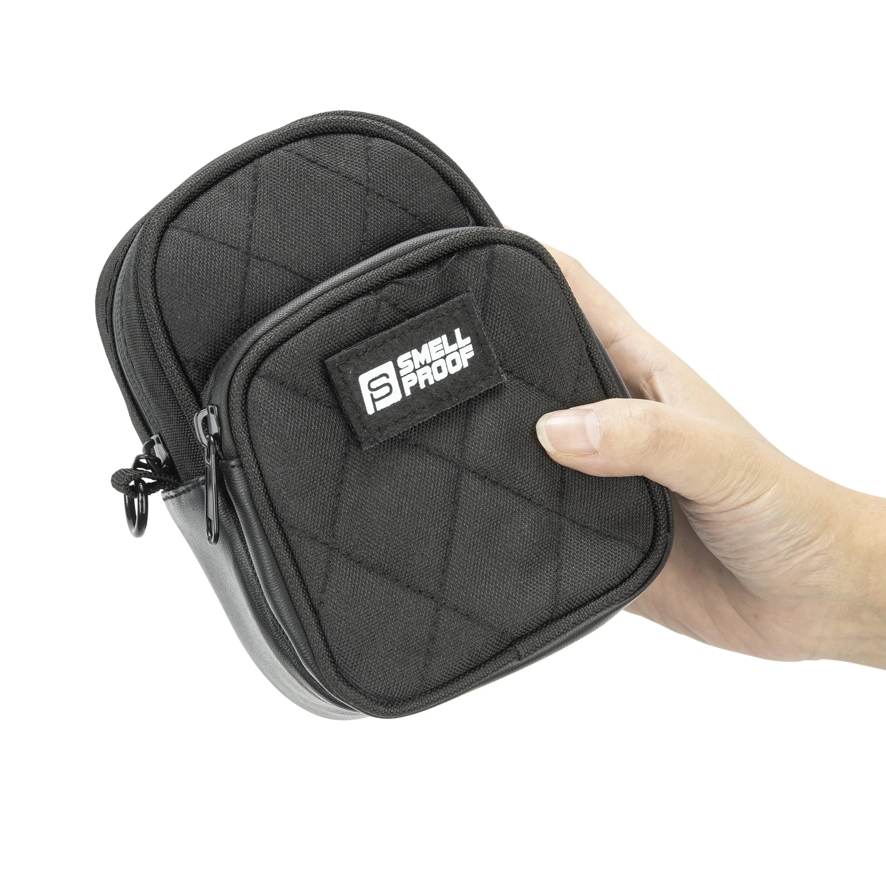 Nexus Clothing Men Quilted Black Nylon Mini Smell Proof bag - Walmart.com