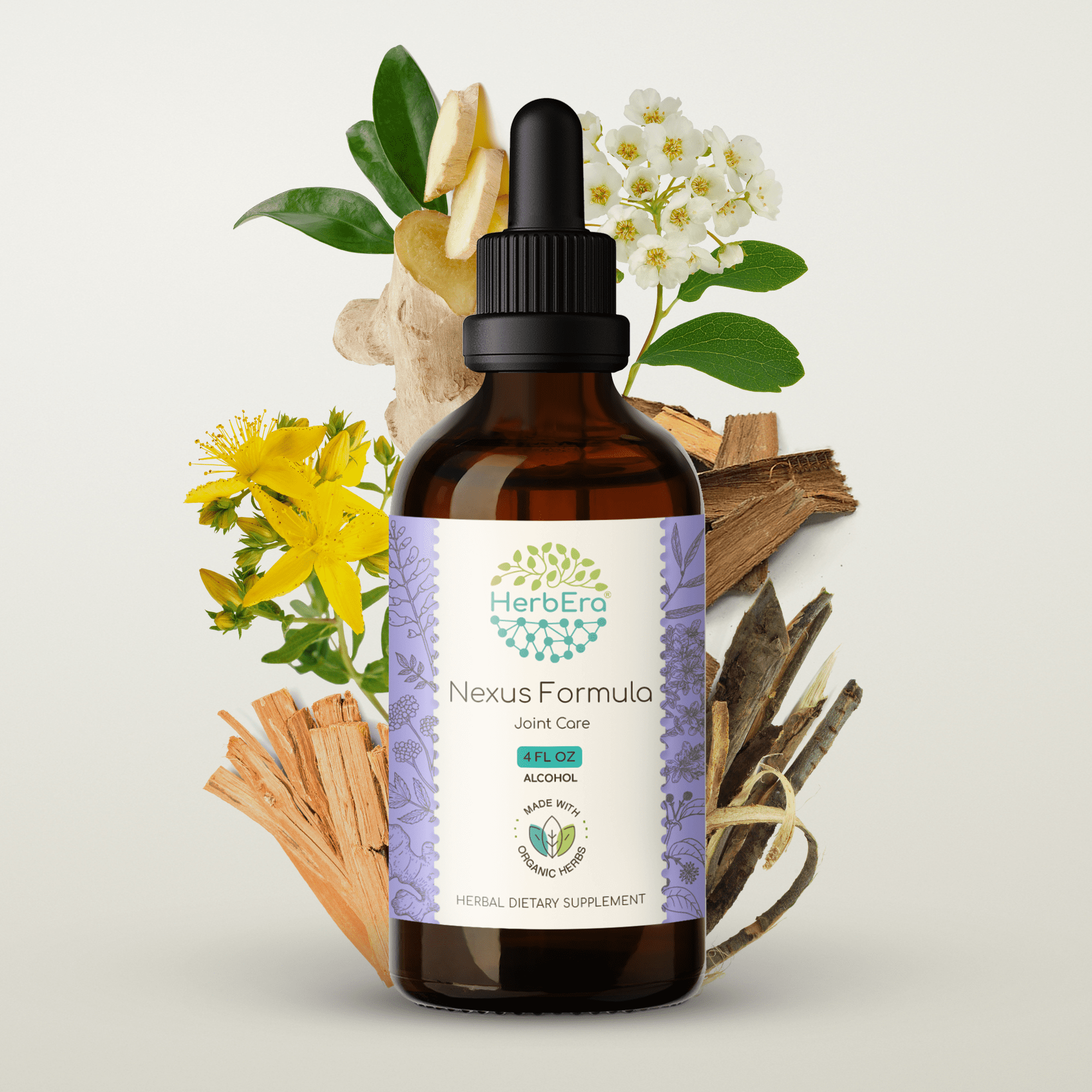 Nexus Formula Alcohol Extract Tincture. Muscle and Joint Care 4 oz ...