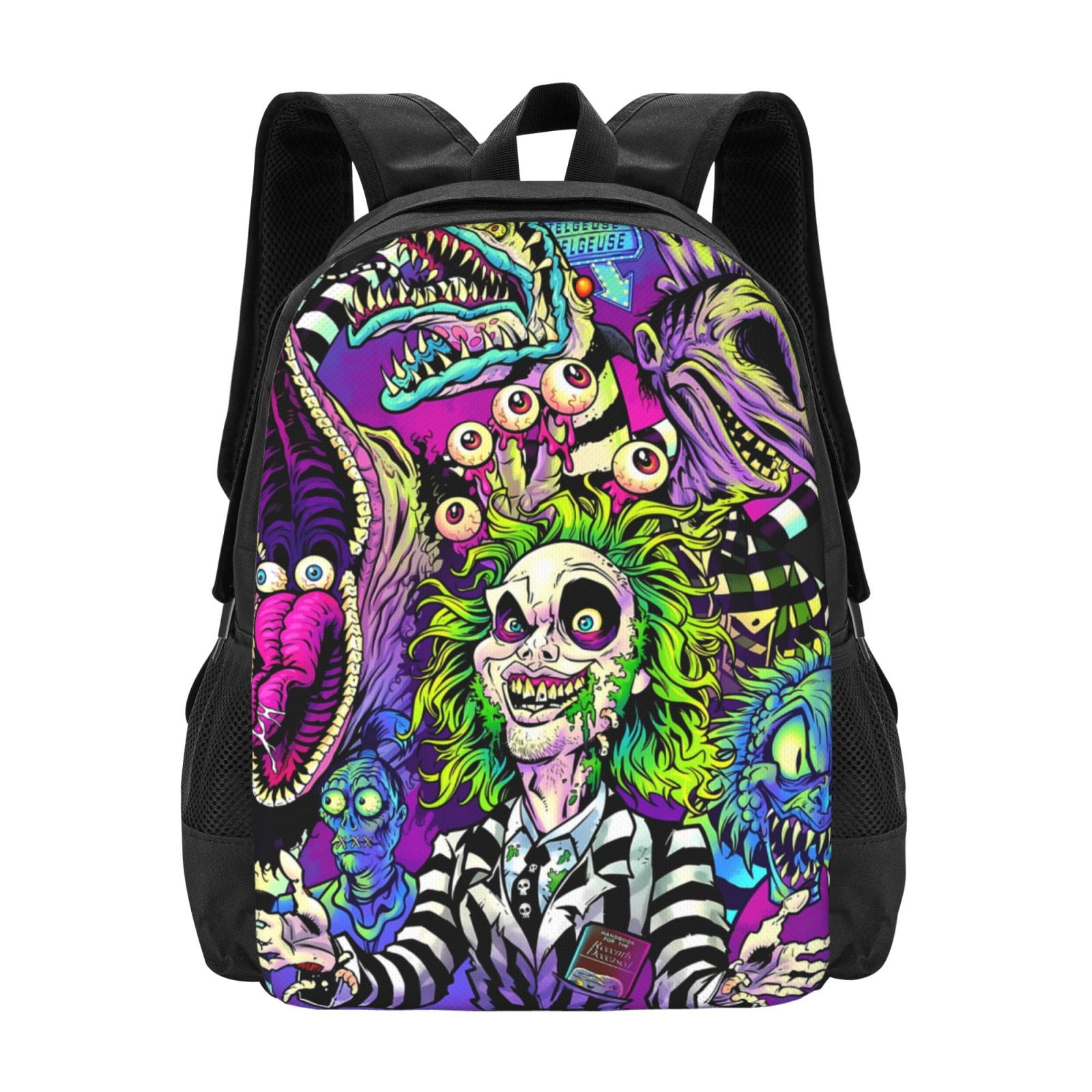 Nexusix Beetlejuice Backpack for School Teenage Lightweight School Bags ...