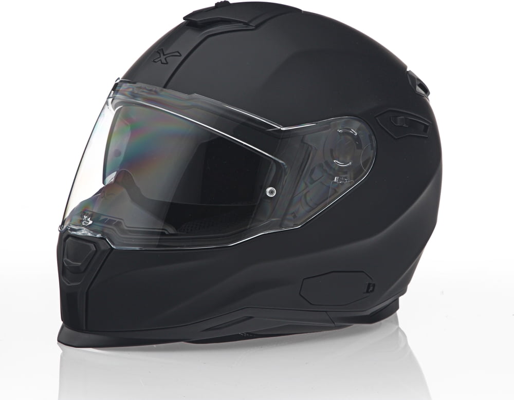 Nexx SX100 Solid Black Matte Helmet size Small - Walmart.com