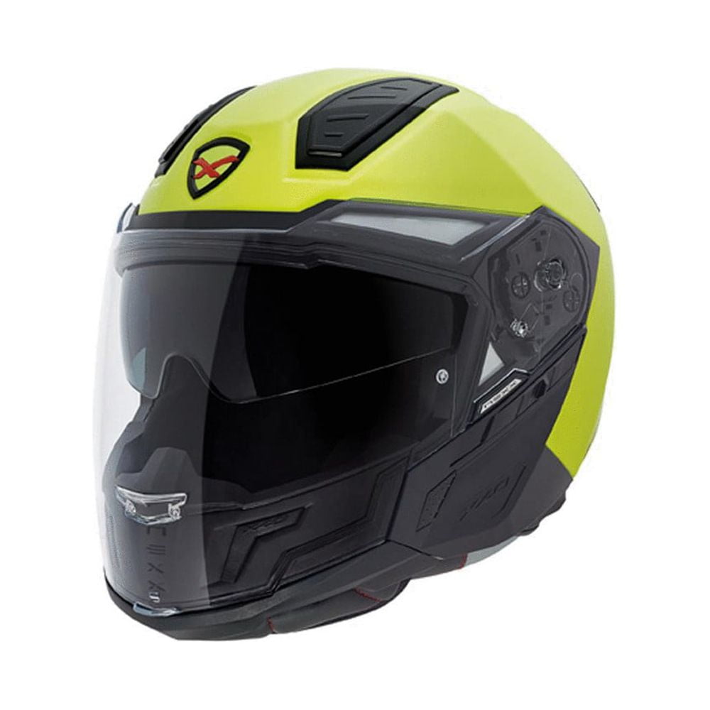 Nexx X.40 Plain Solid Modular Helmet Neon Yellow SM - Walmart.com