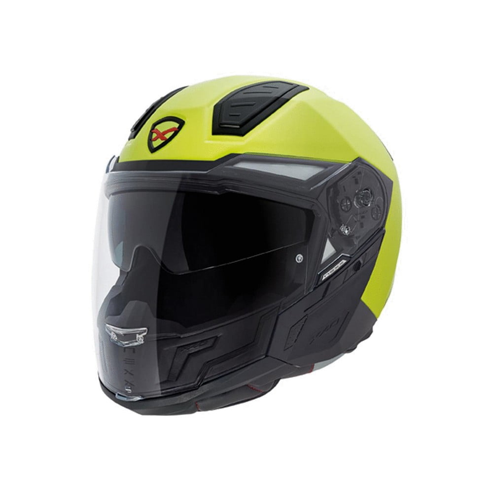 Nexx X.40 Plain Solid Modular Helmet Neon Yellow XS - Walmart.com