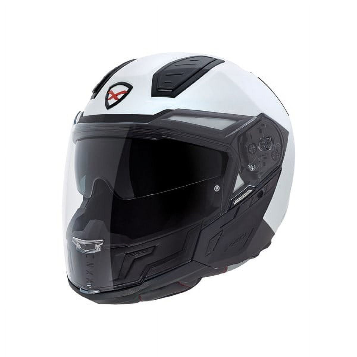 Nexx X.40 Plain Solid Modular Helmet White MD - Walmart.com