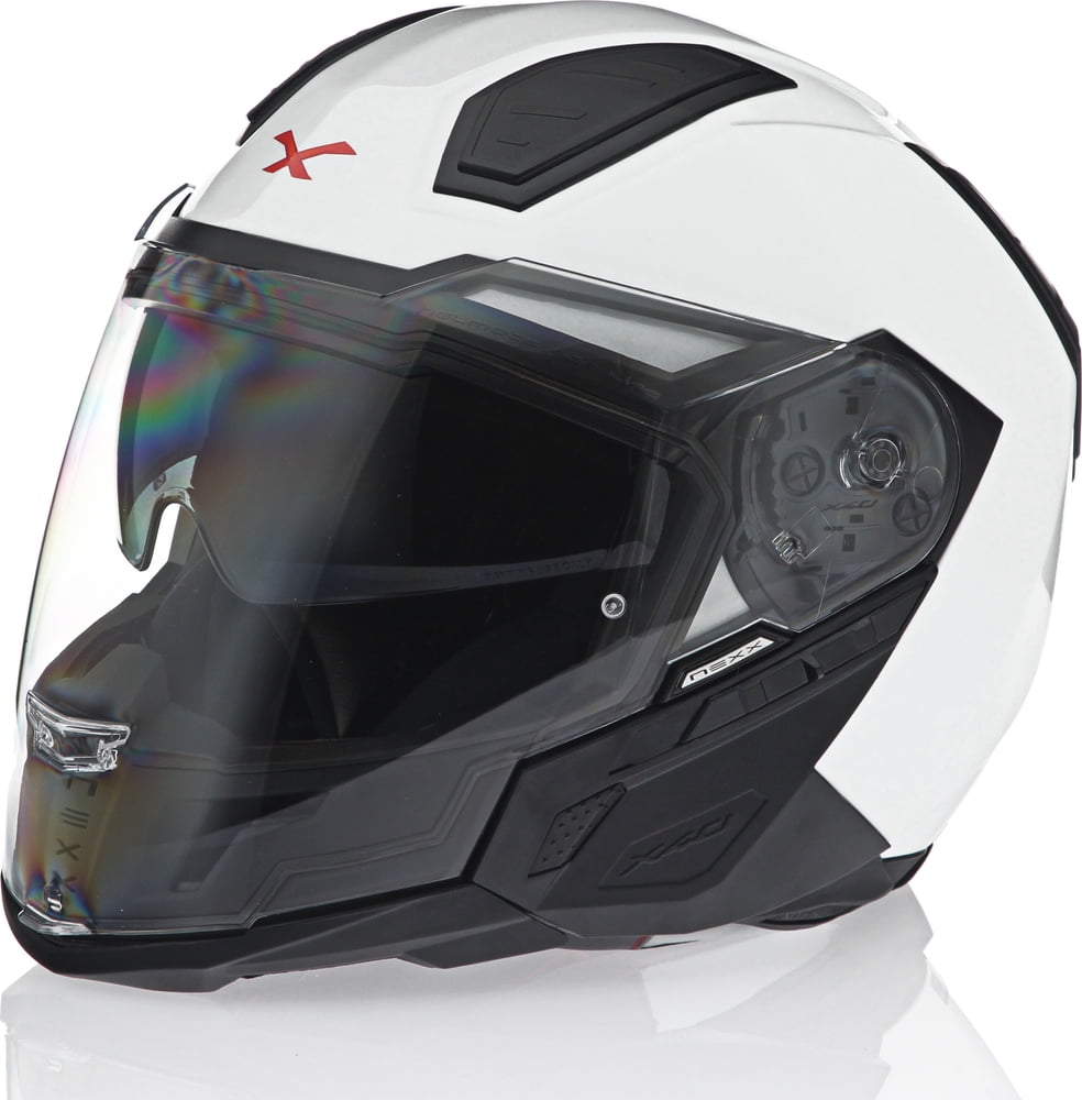 Nexx X.40 Plain Solid Modular Helmet White XL - Walmart.com