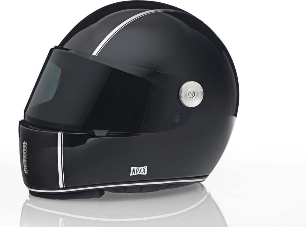 Nexx X.G100 Racer Carbon Motorcycle Helmet Black MD - Walmart.com