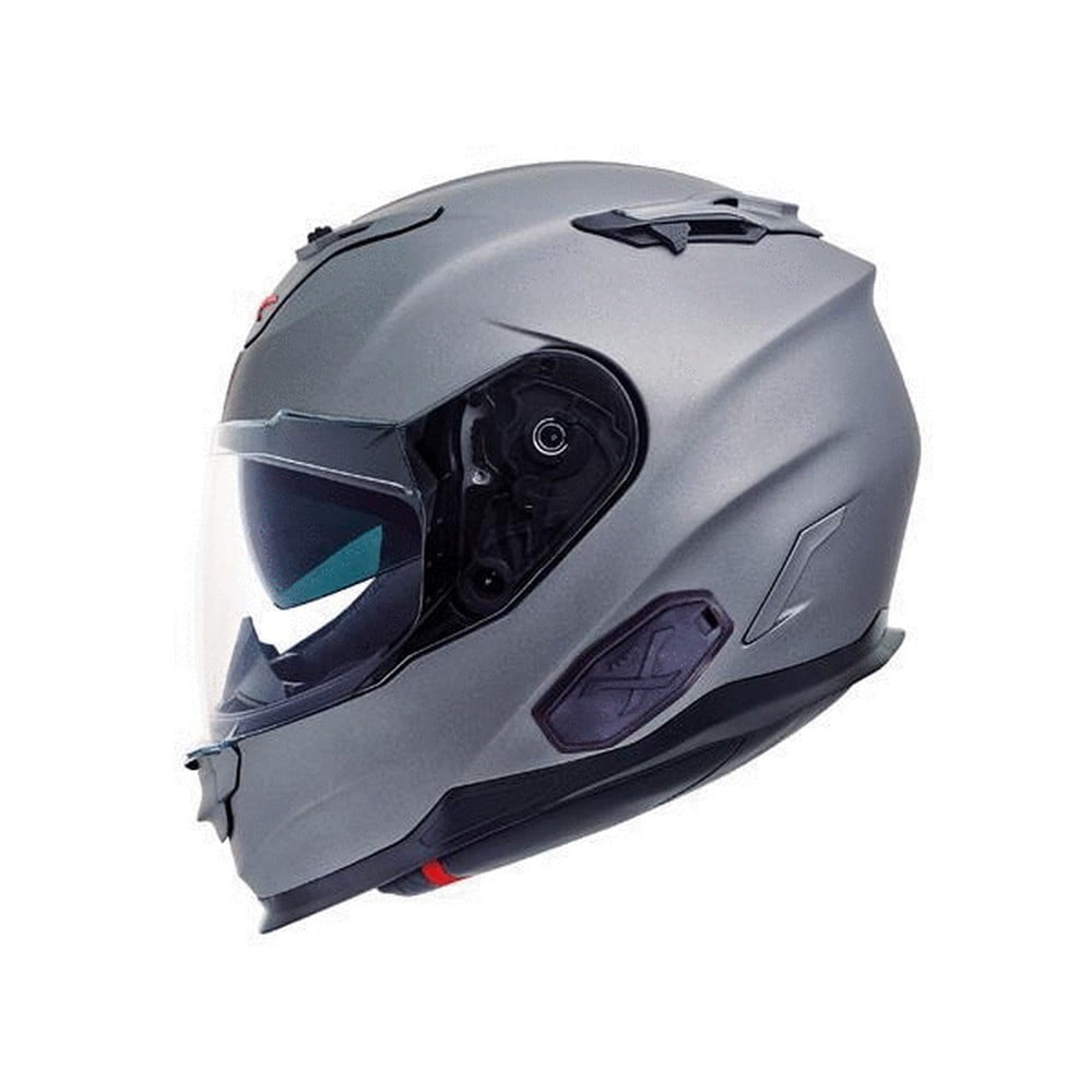 Nexx X.T1 Plain Solid Motorcycle Helmet Matte Dark Gray XL - Walmart.com