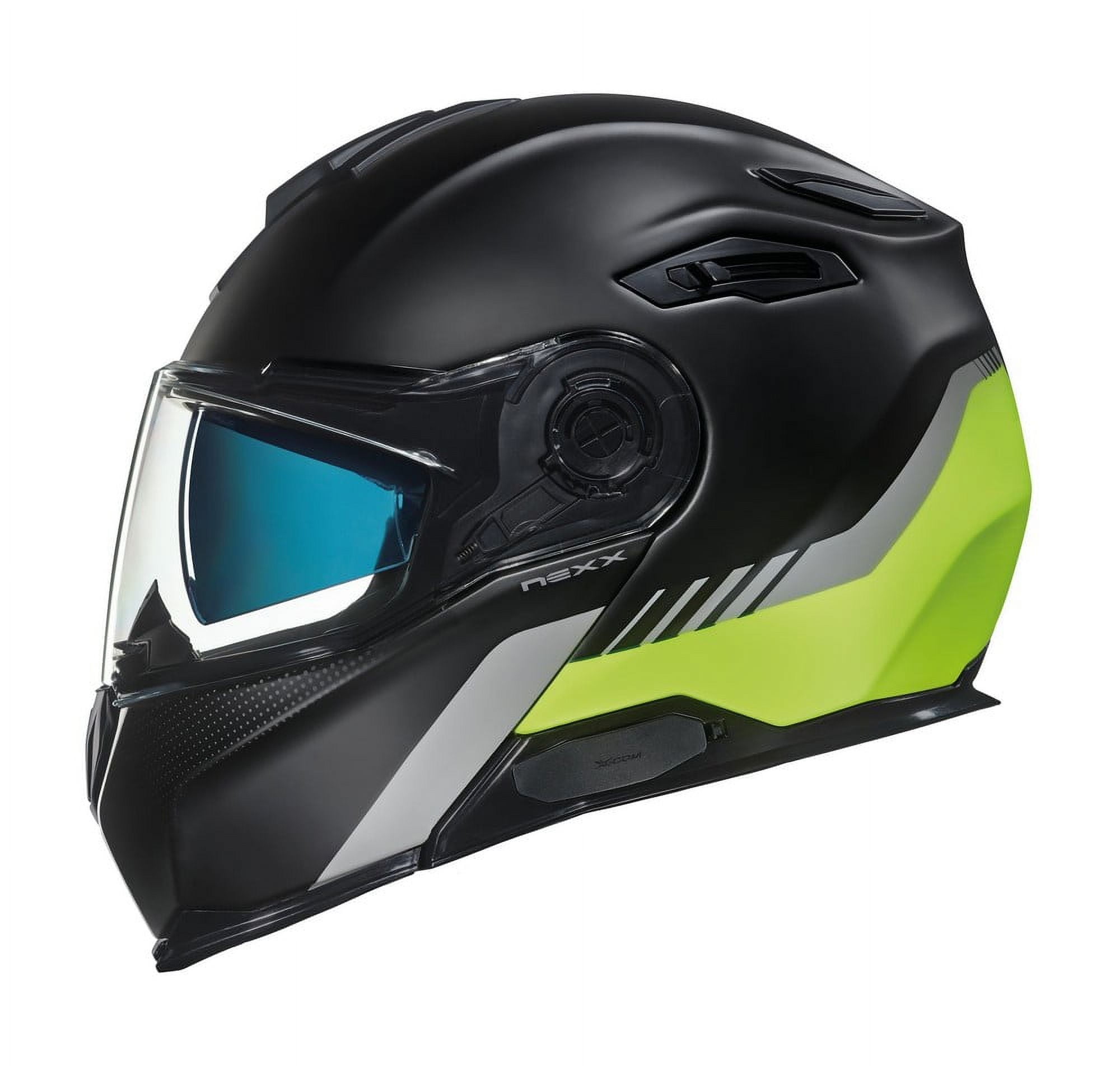 Nexx X.Vilitur Latitude Modular Helmet Black/Neon Yellow SM - Walmart.com