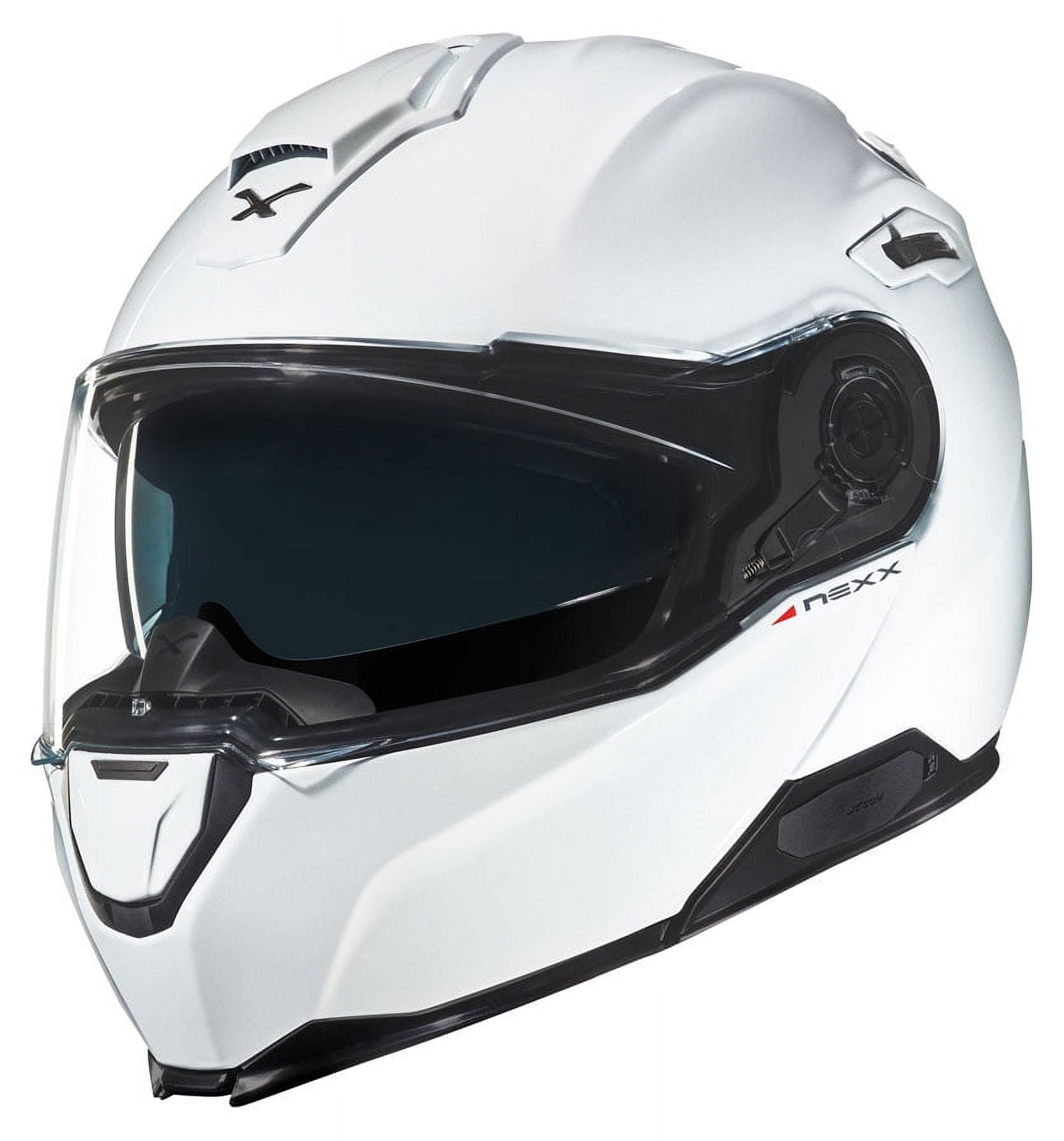 Nexx X.Vilitur Plain Modular Motorcycle Helmet White XS - Walmart.com