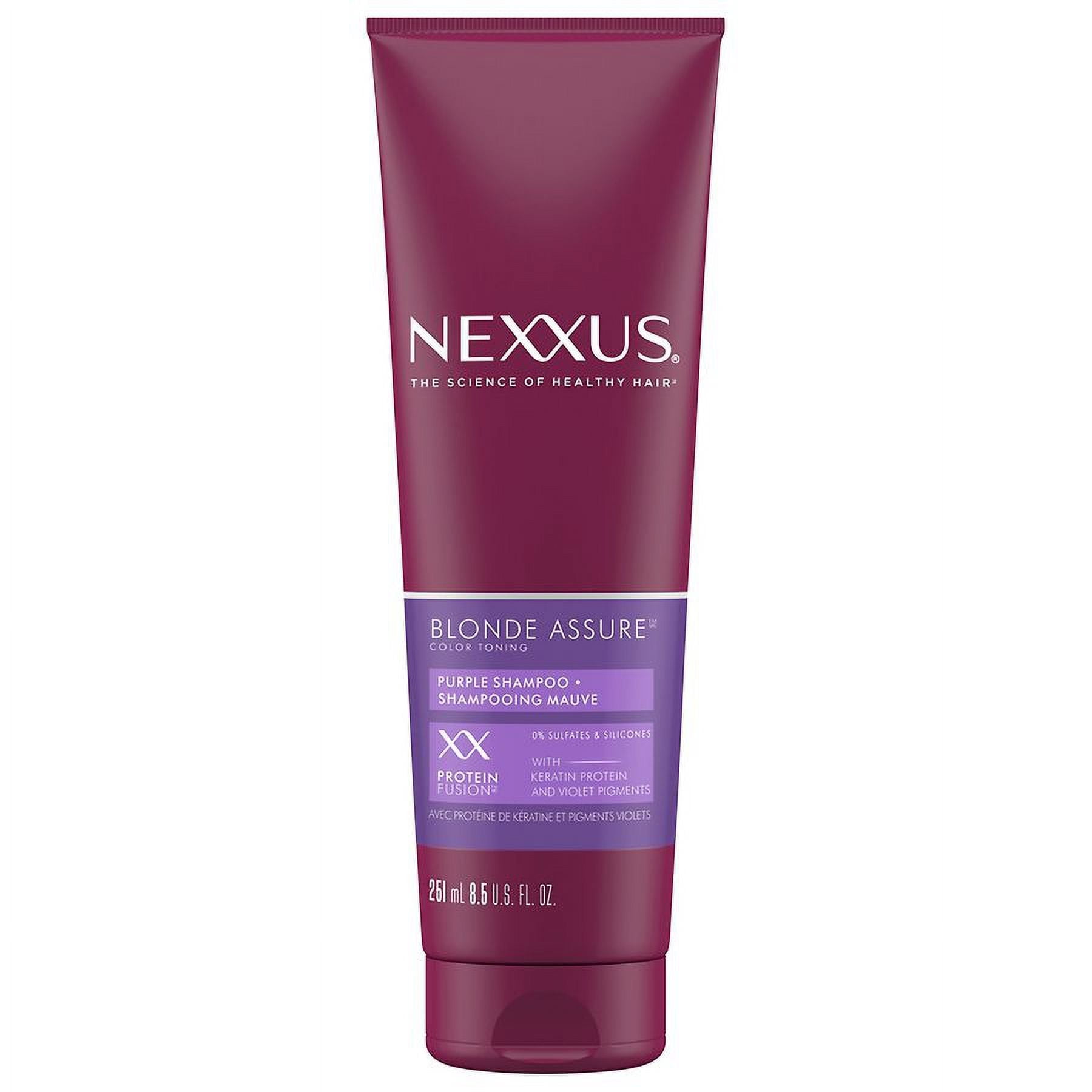 Nexxus Blonde Assure Purple Shampoo 8.5 fl oz Pack of 2 - Walmart.com