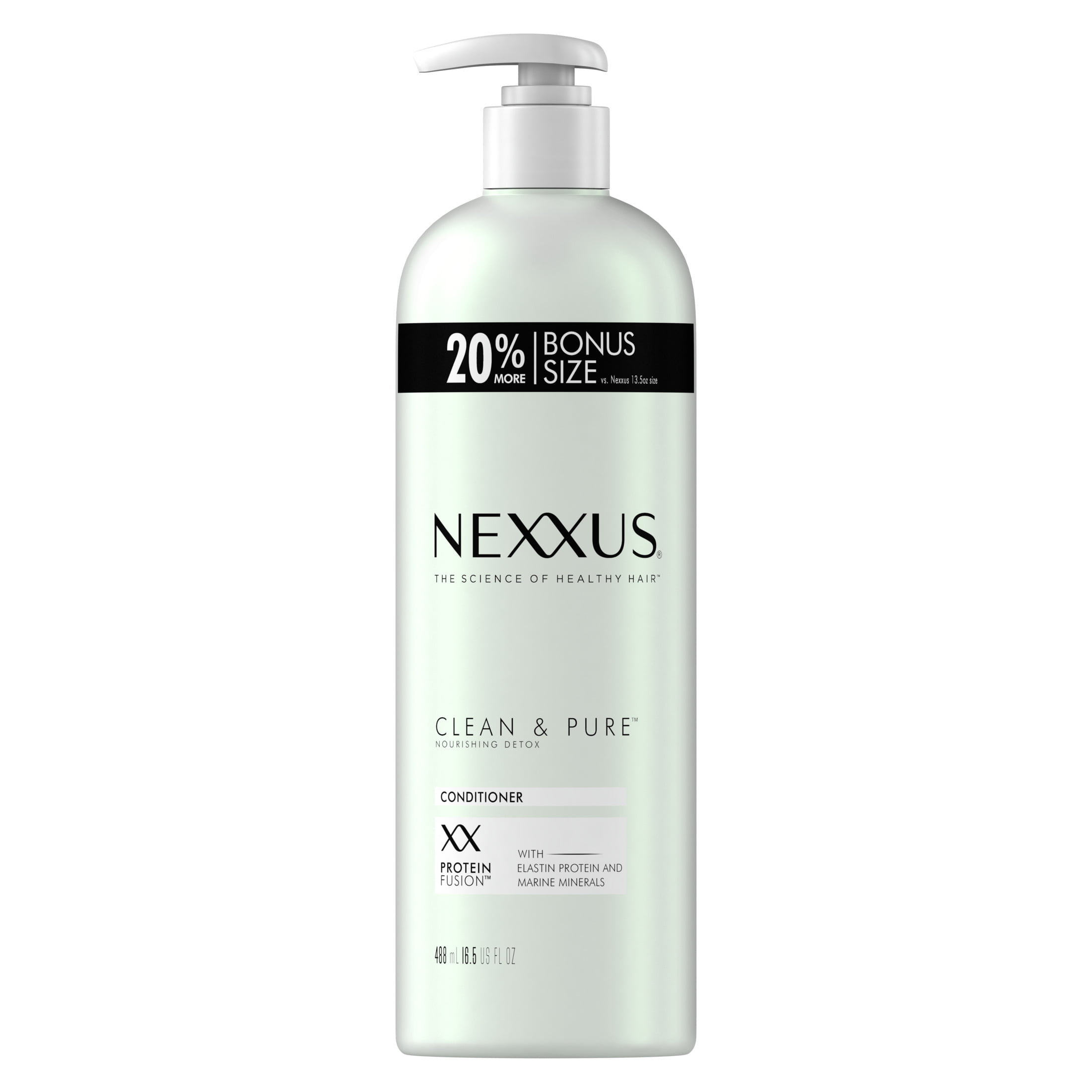 Nexxus Clean & Pure Daily Conditioner with Pump 16.5 oz - Walmart.com
