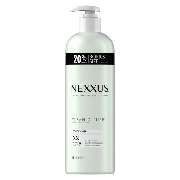 Nexxus Clean & Pure Daily Conditioner with Pump 16.5 oz - Walmart.com
