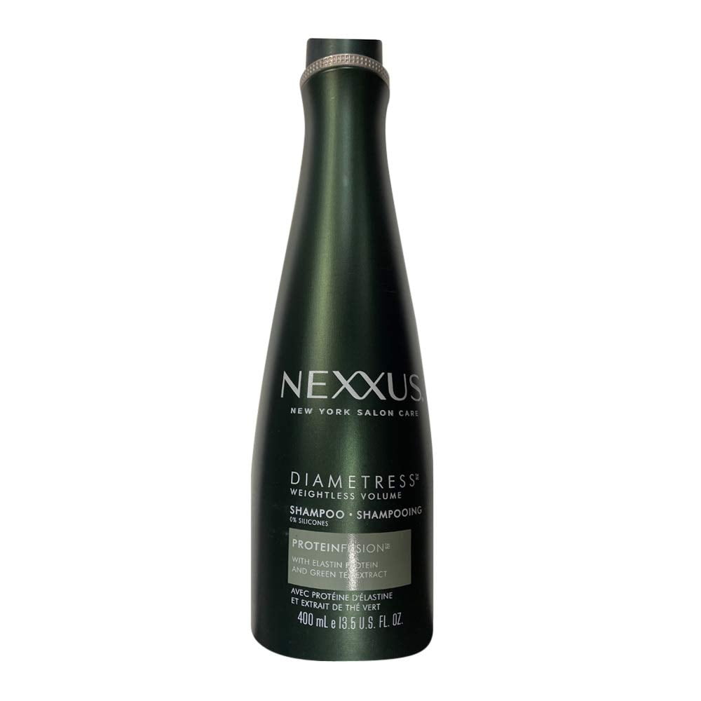 Nexxus Diametress Shampoo, Weightless Volume, 13.5 fl oz, Protein ...