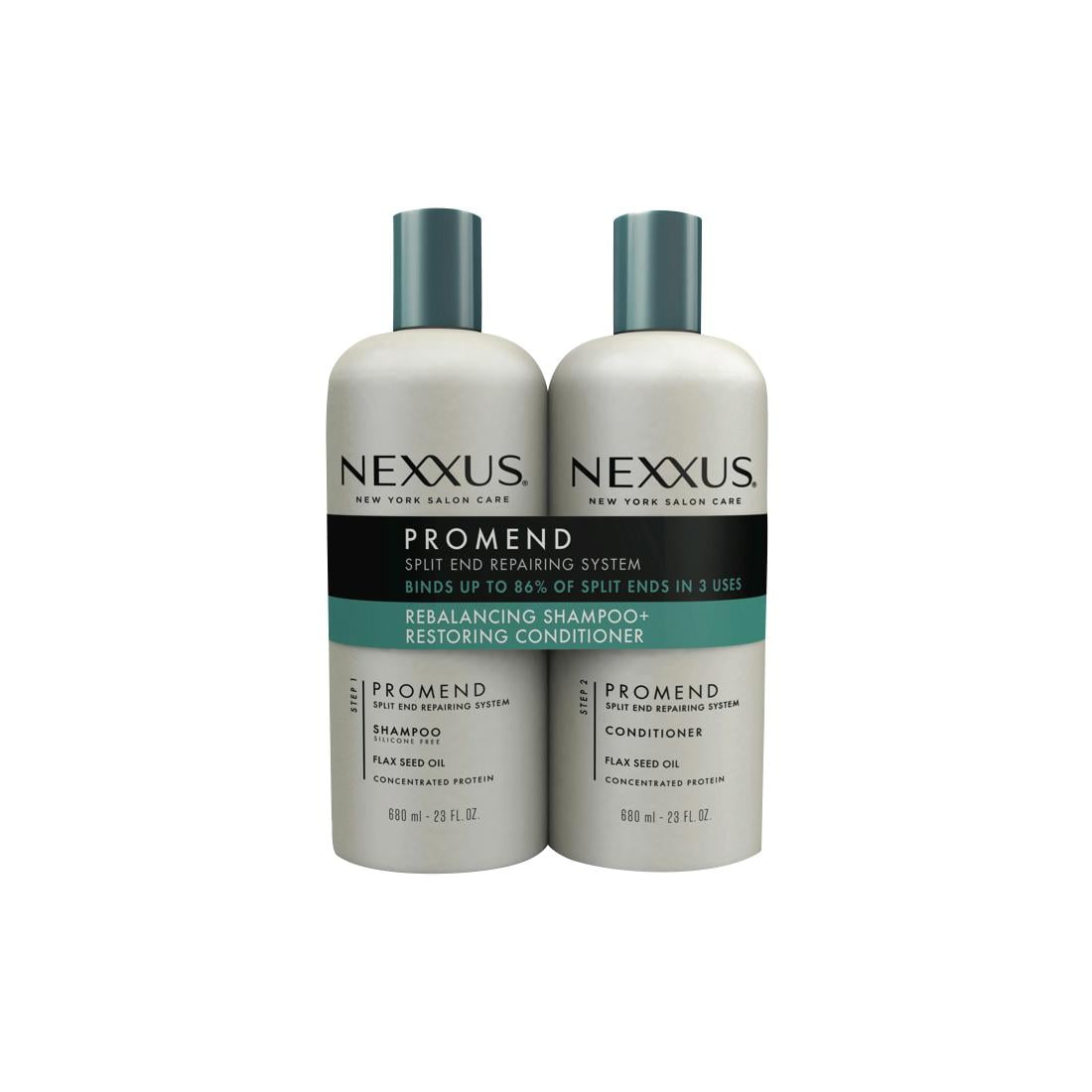 Nexxus Salon Hair Care Pro Mend Daily Shampoo and Daily Conditioner ...