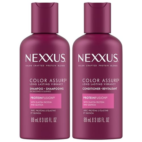 Nexxus Travel Shampoo and Conditioner Set, Color Safe, 3 Oz - Walmart.com