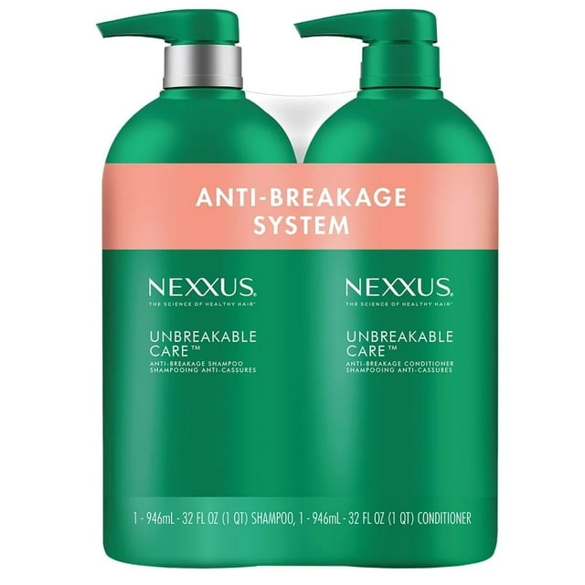 Nexxus Unbreakable Care Shampoo & Conditioner, 32 Fluid Ounce - Walmart.com