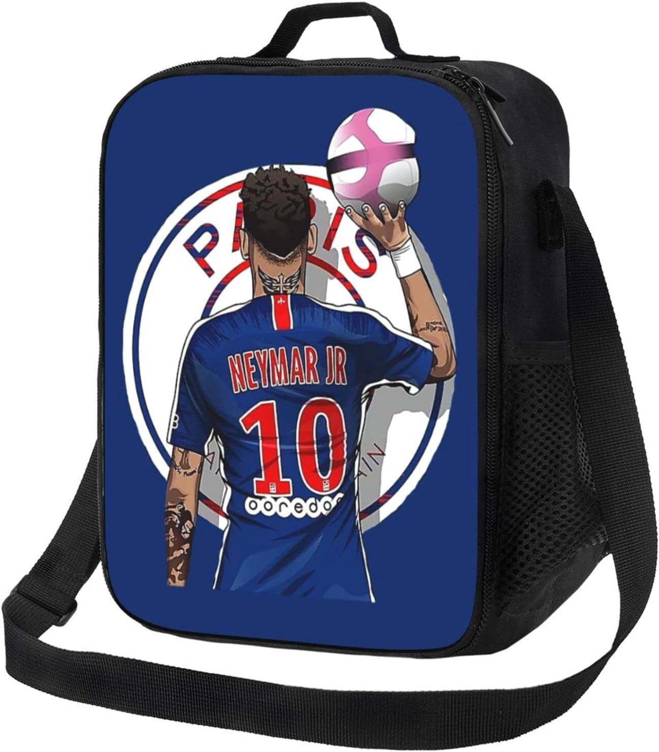 Neymar #10 Meal Bag Insulated Lunch Bag Waterproof Reusable Lunch Box ...