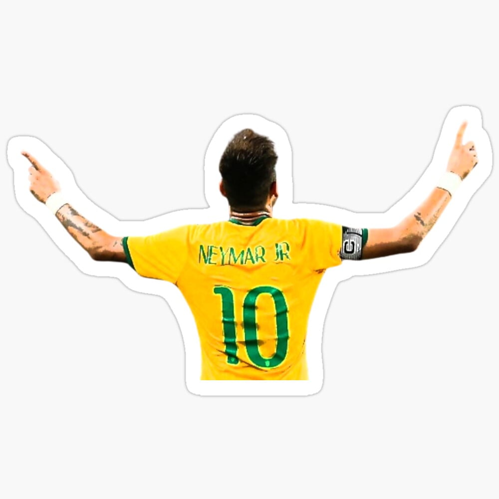 Neymar Junior Sticker Sticker Phone Decal Water Bottle Stickers Car ...