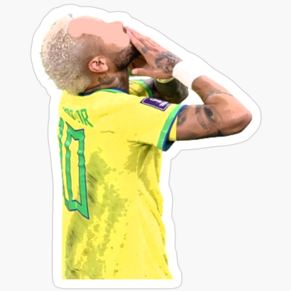 Neymar Junior Sticker Sticker Phone Decal Water Bottle Stickers Car ...