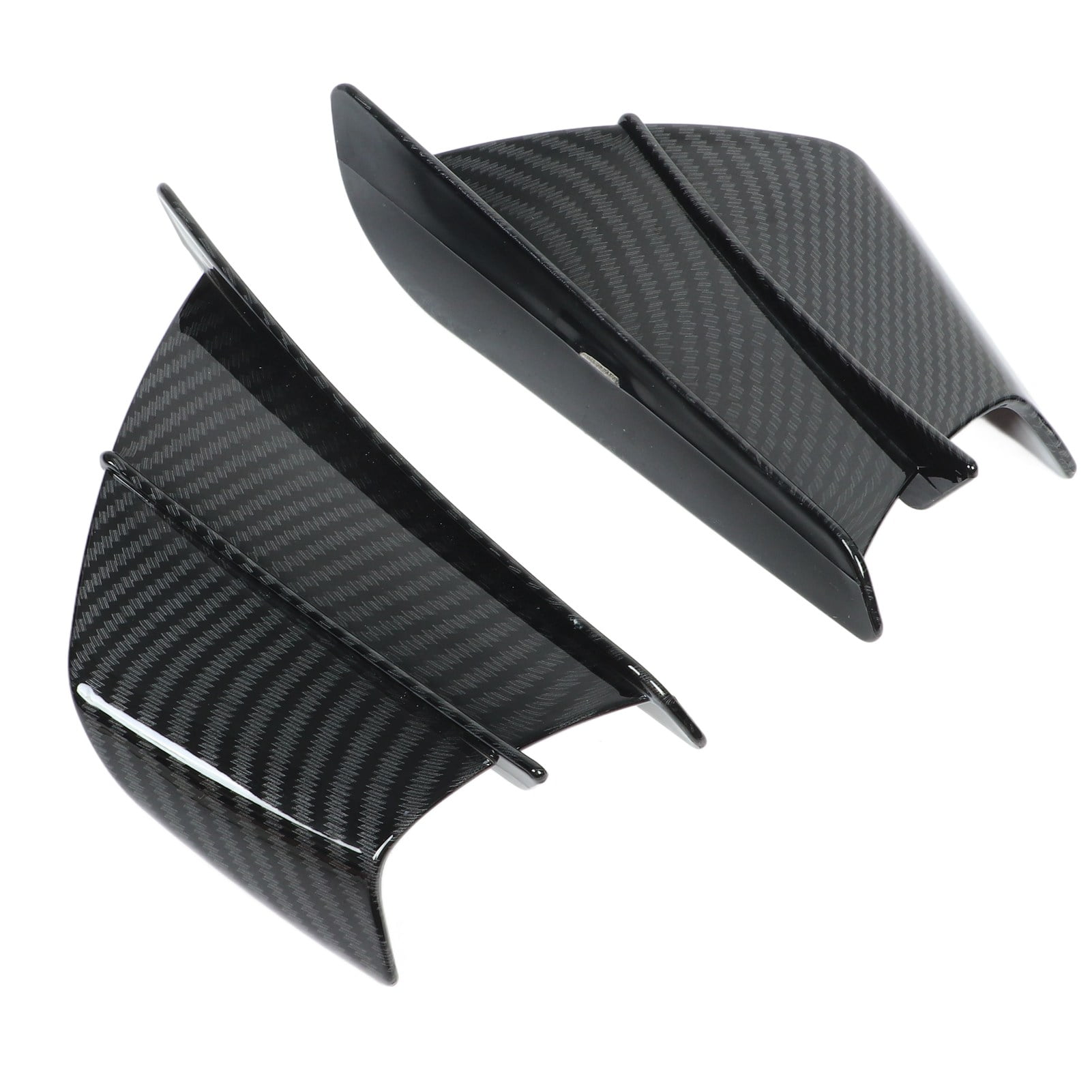 Neyseki 1 Pair Motorcycle Aerodynamic Wing Carbon Fibre Style Side ...