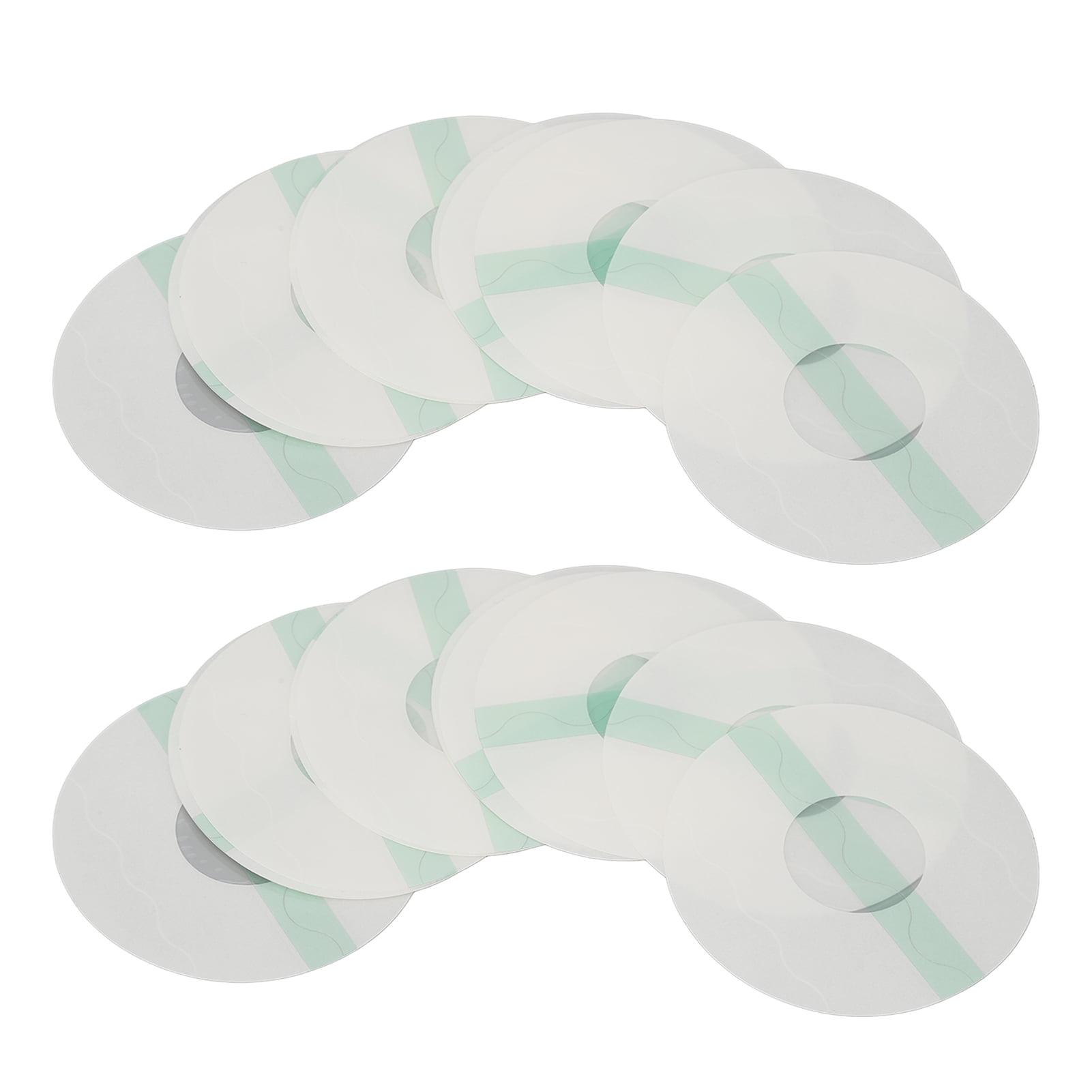 Neyseki 10 Sheets Sensor Adhesive Patch Prevent Slip Round Shaped ...