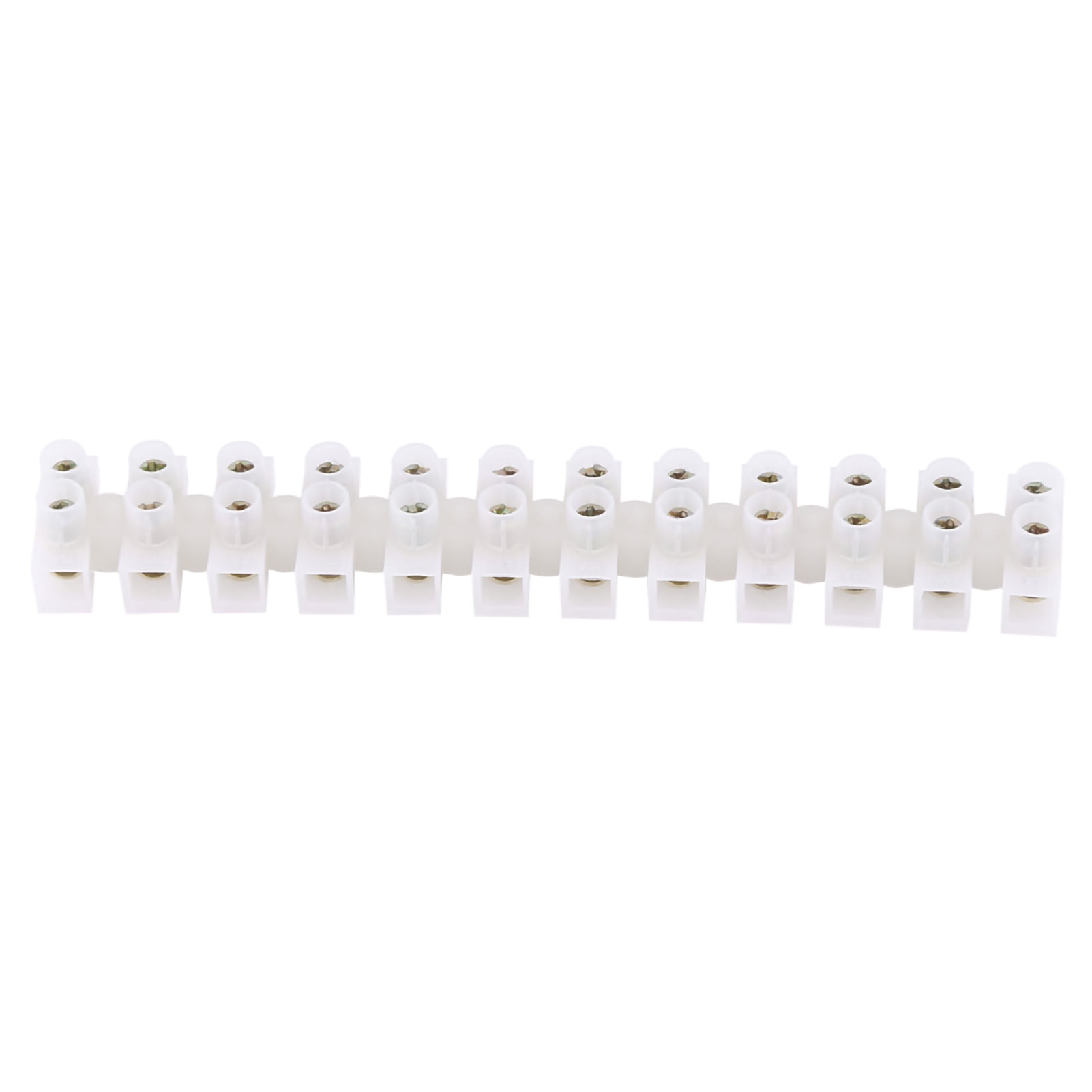 Neyseki 10pcs 360V 10A Dual Row Screw Terminals Electric Barrier 12 ...