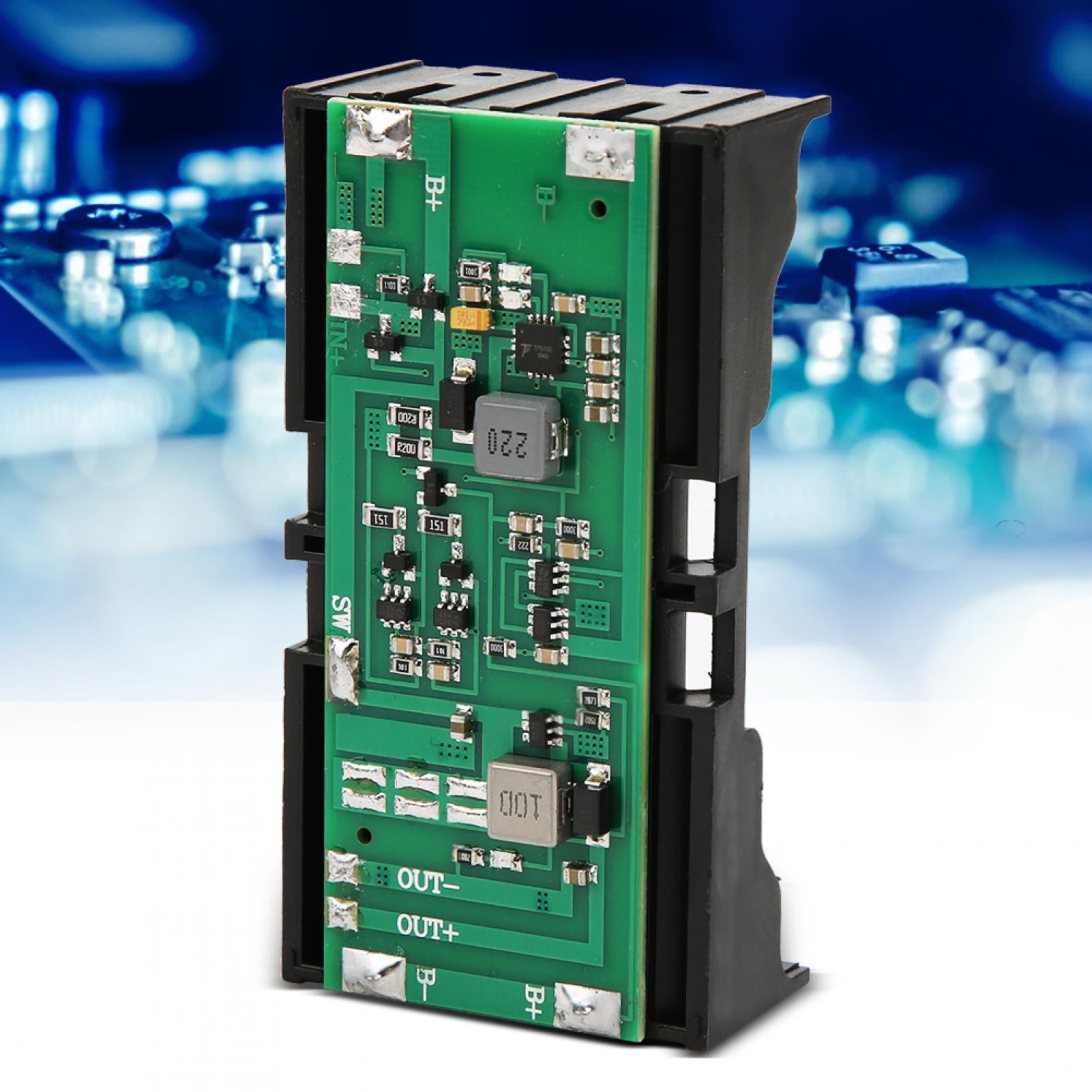 Neyseki 12V/9V Lithium Battery Step Up Module 5 in 1 Boost Board UPS ...