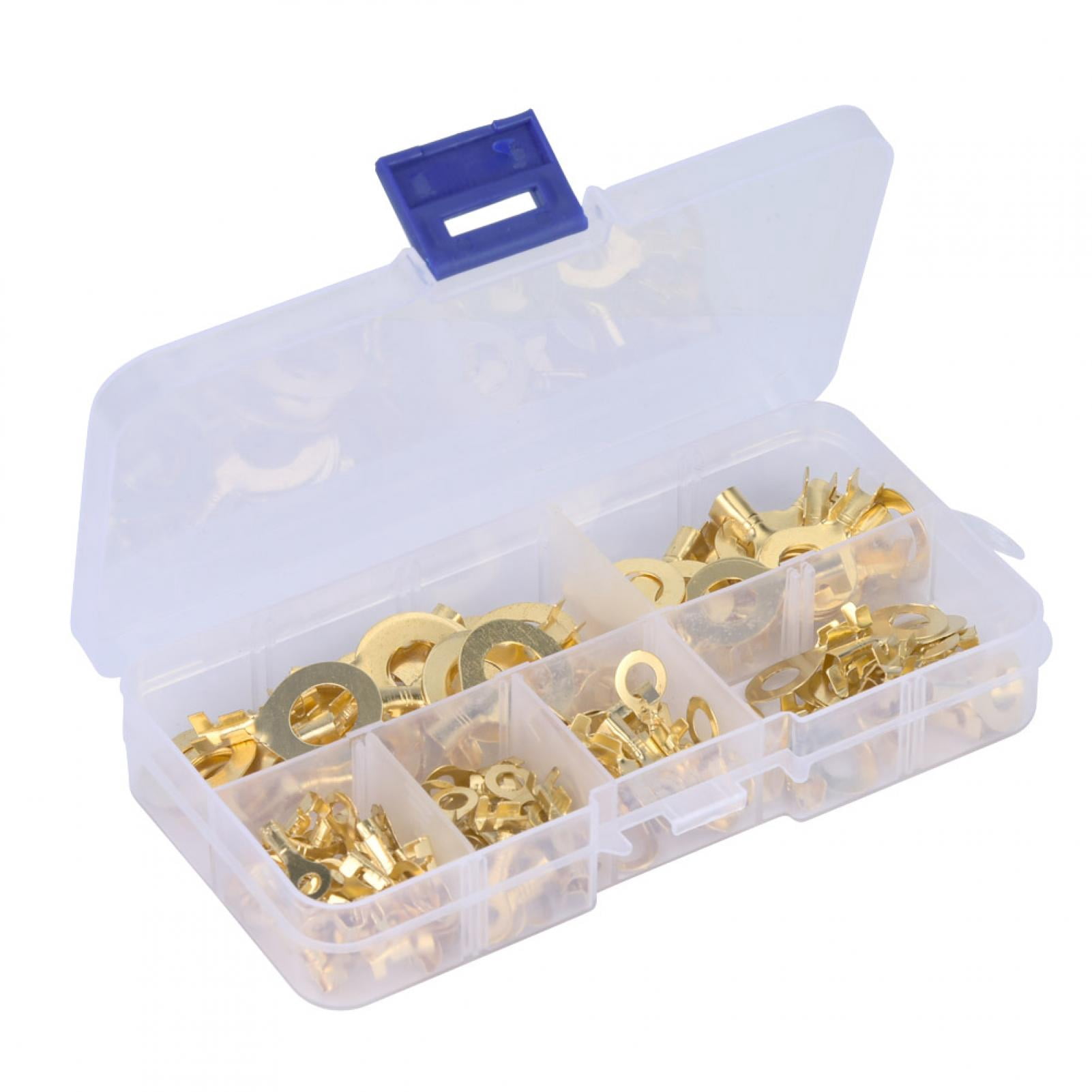 150pcs/lot Copper Circular Splice Terminal Wire Connectors Assortment ...