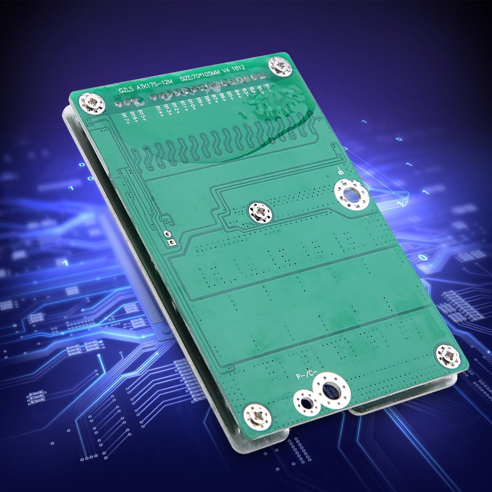 Neyseki 17 Strings 60V 50A Lithium Li ion Battery Protection Board ...