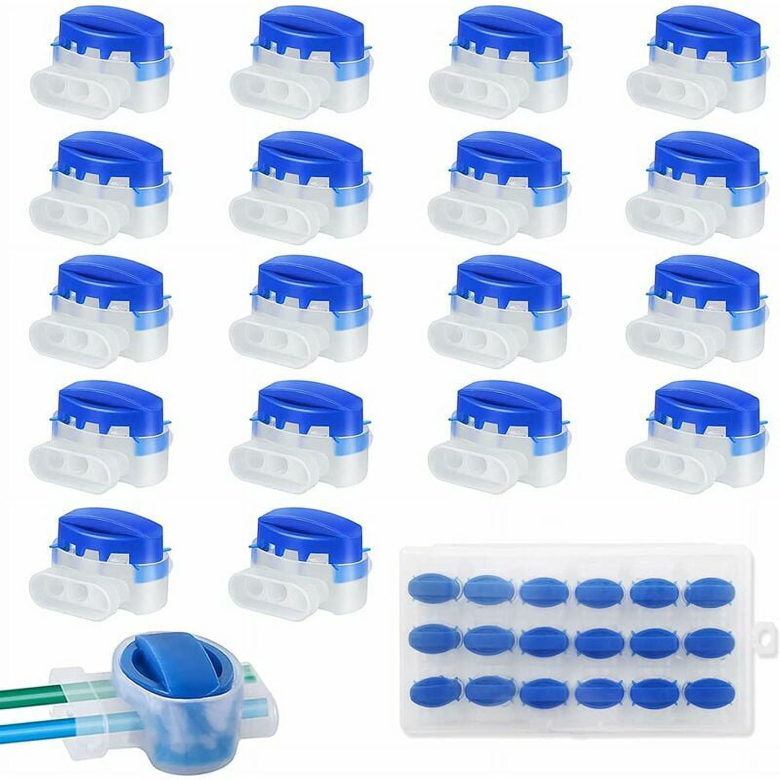 Neyseki 18 Pieces Resin Filled Cable Connectors, Boundary Wire ...