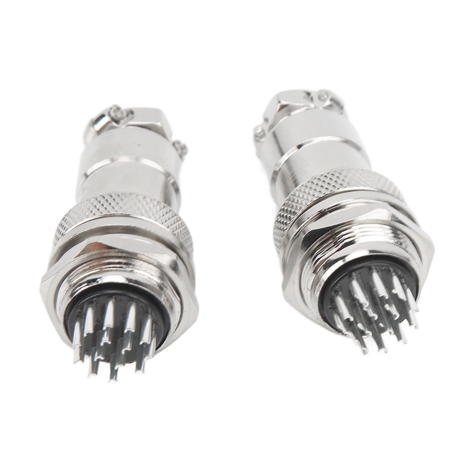 Neyseki 2 Pcs Aviation Plug Socket Connector 14 Pin Male Female ...