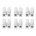 Neyseki 200Pcs Quick Connector Cable Clamp Terminal Block Wire Press ...