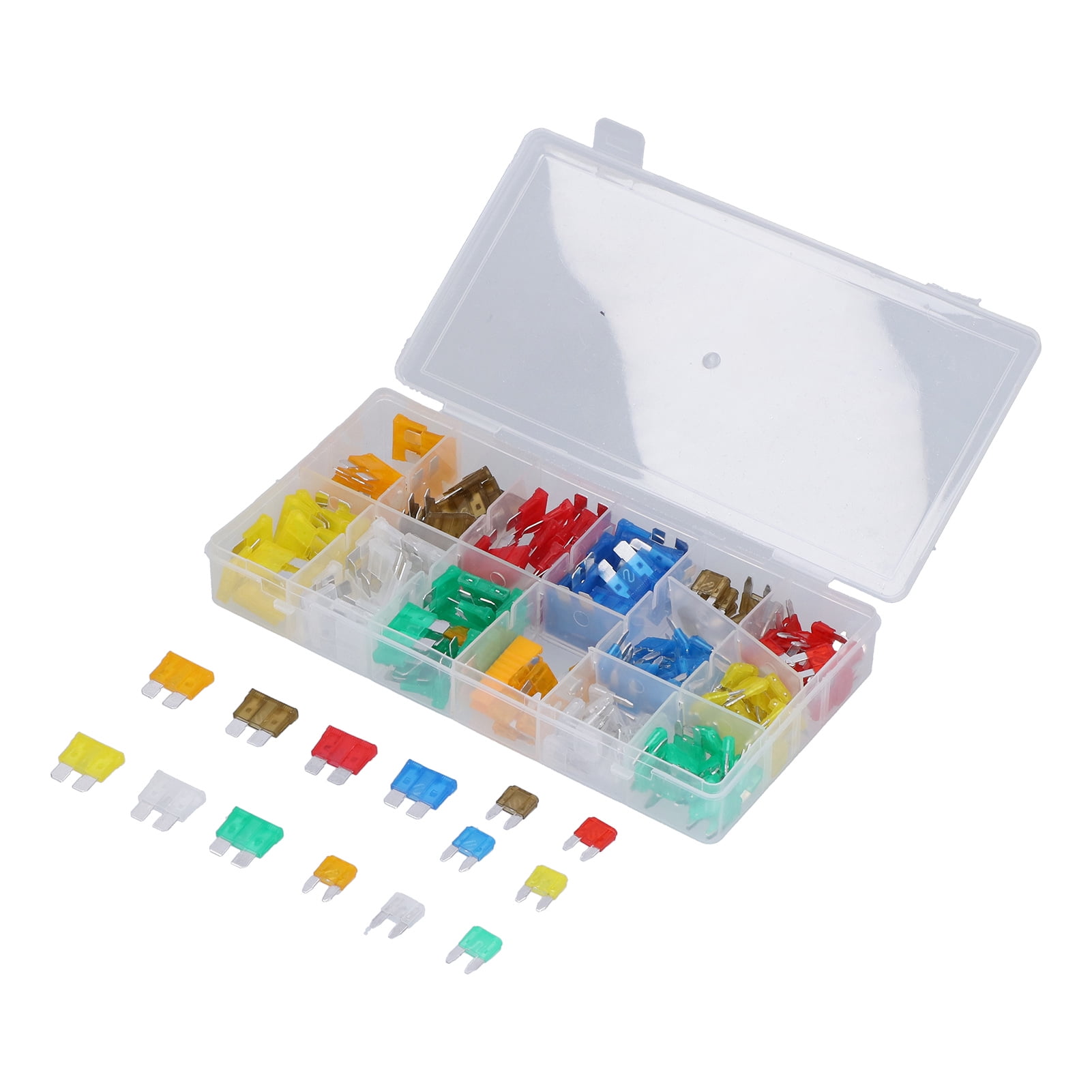 Neyseki 220Pcs Automotive Fuses Medium Small PES Blade Fuse Replacement ...