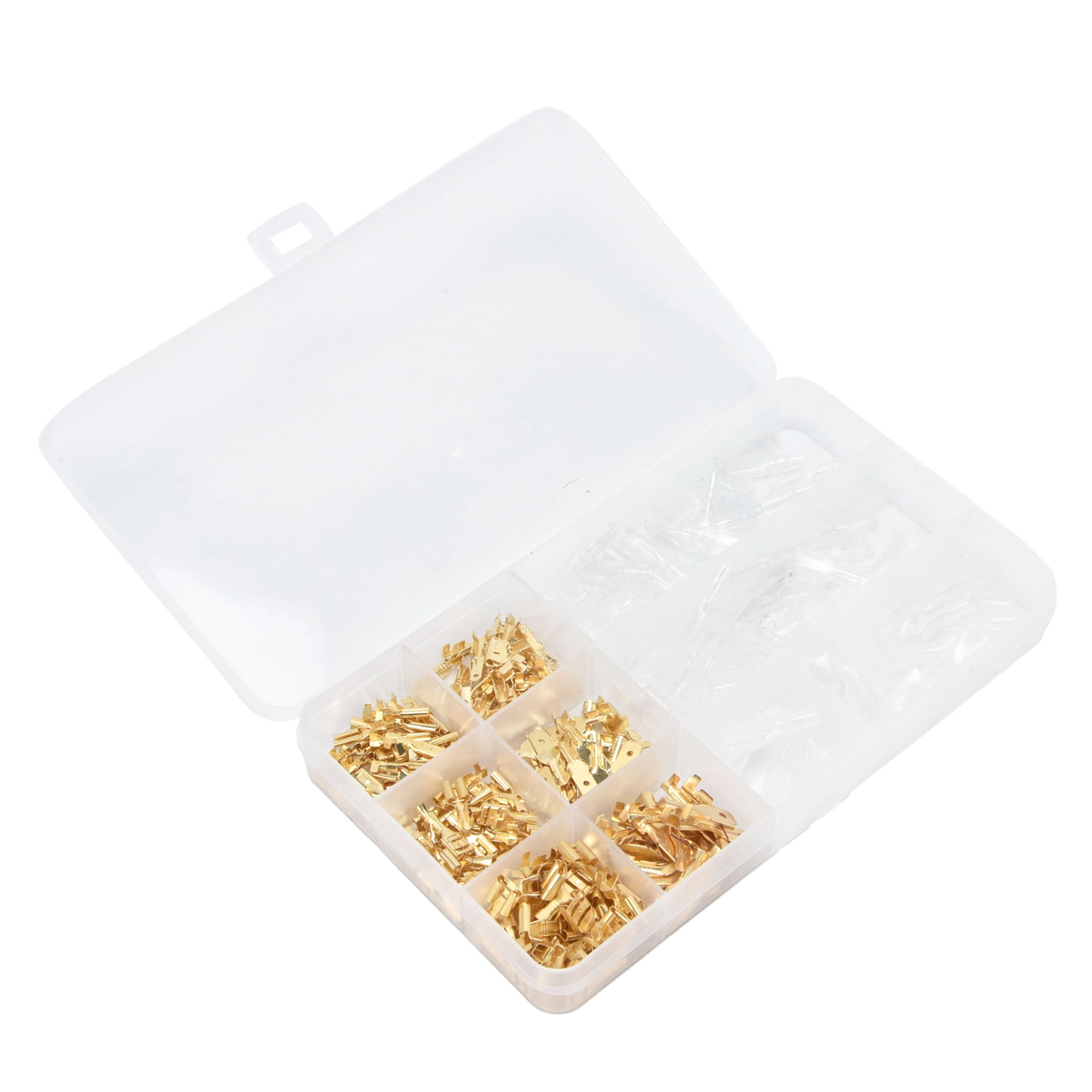 Neyseki 270 Pcs Male Female Wire Spade Connector Insulating Sleeve ...