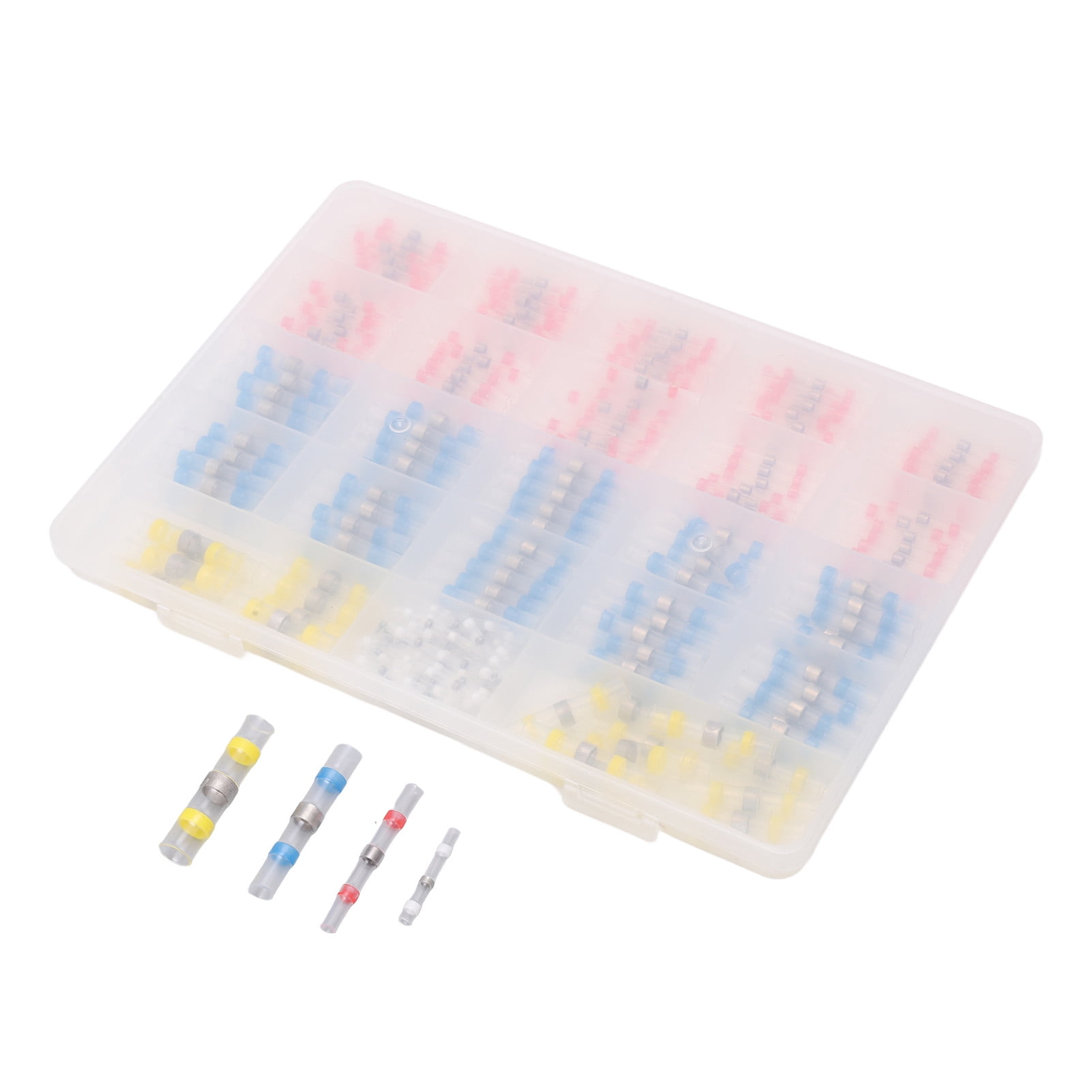Neyseki 270Pcs Heat Shrink Butt Connector Waterproof Solder Insulated ...