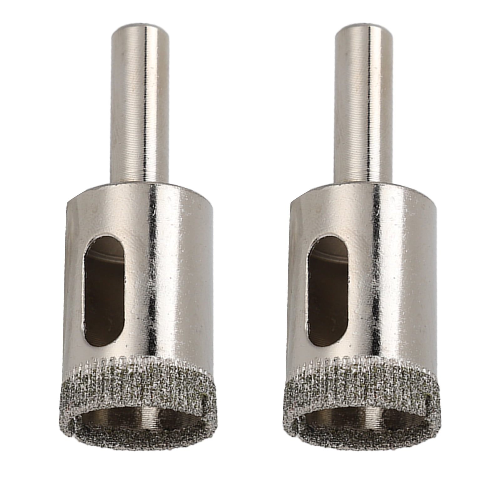 Neyseki 2Pcs 20mm Diamond Drill Bit Round Shank Hole Saw Opener Kit for ...