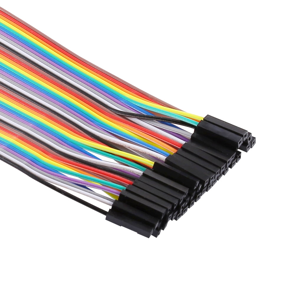 Neyseki 30cm Colorful 40 Pin Female to Male Detachable Line Cable ...