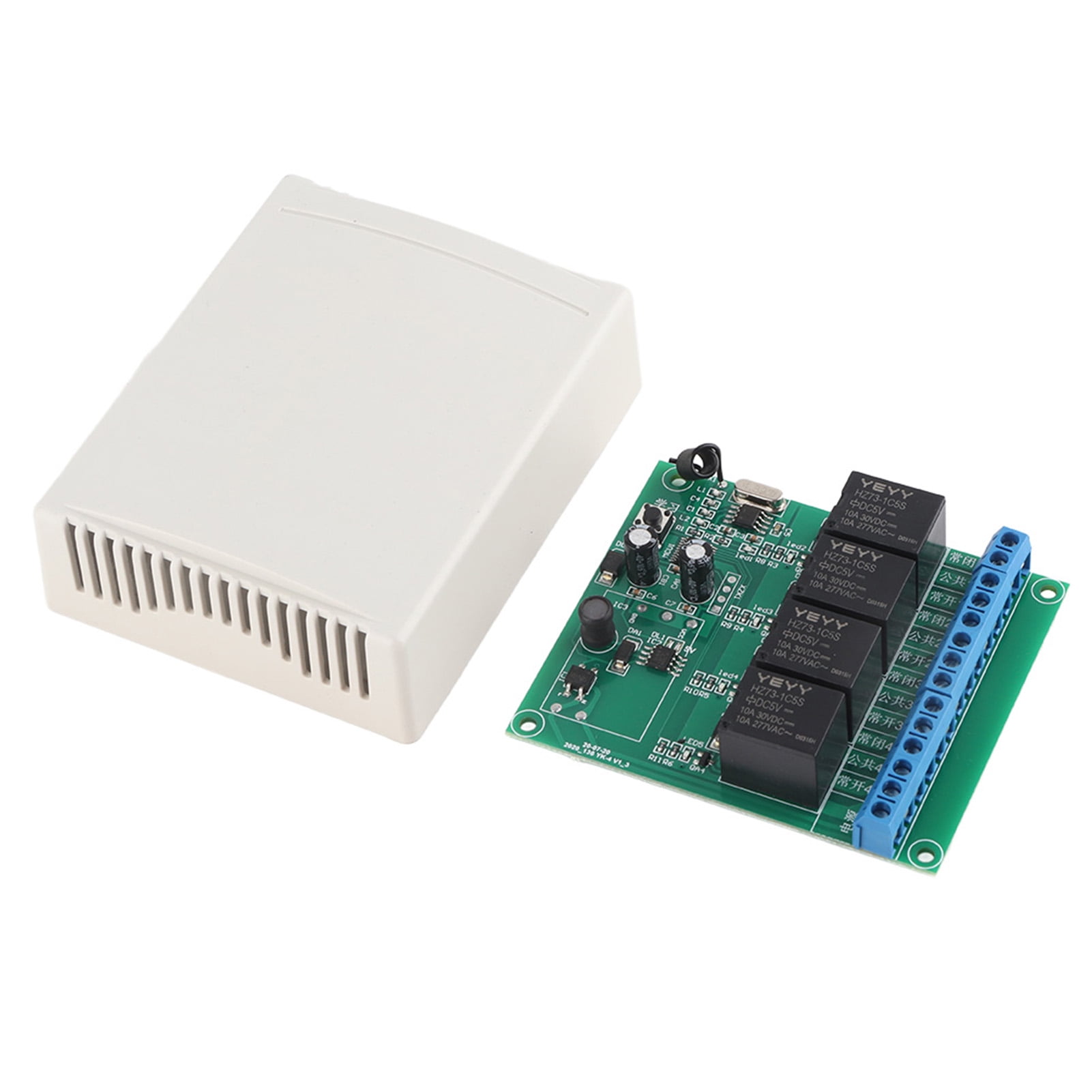 Neyseki 4CH Receiver Wireless Remote Control Power Switch System 12V ...