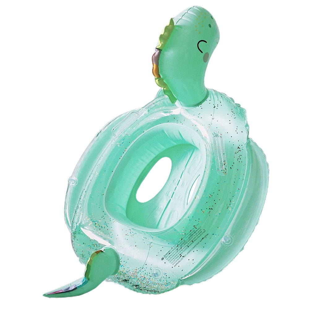 Neyseki Baby Pool Float Cartoon Dinosaur Inflatable Thick Swimming Ring ...
