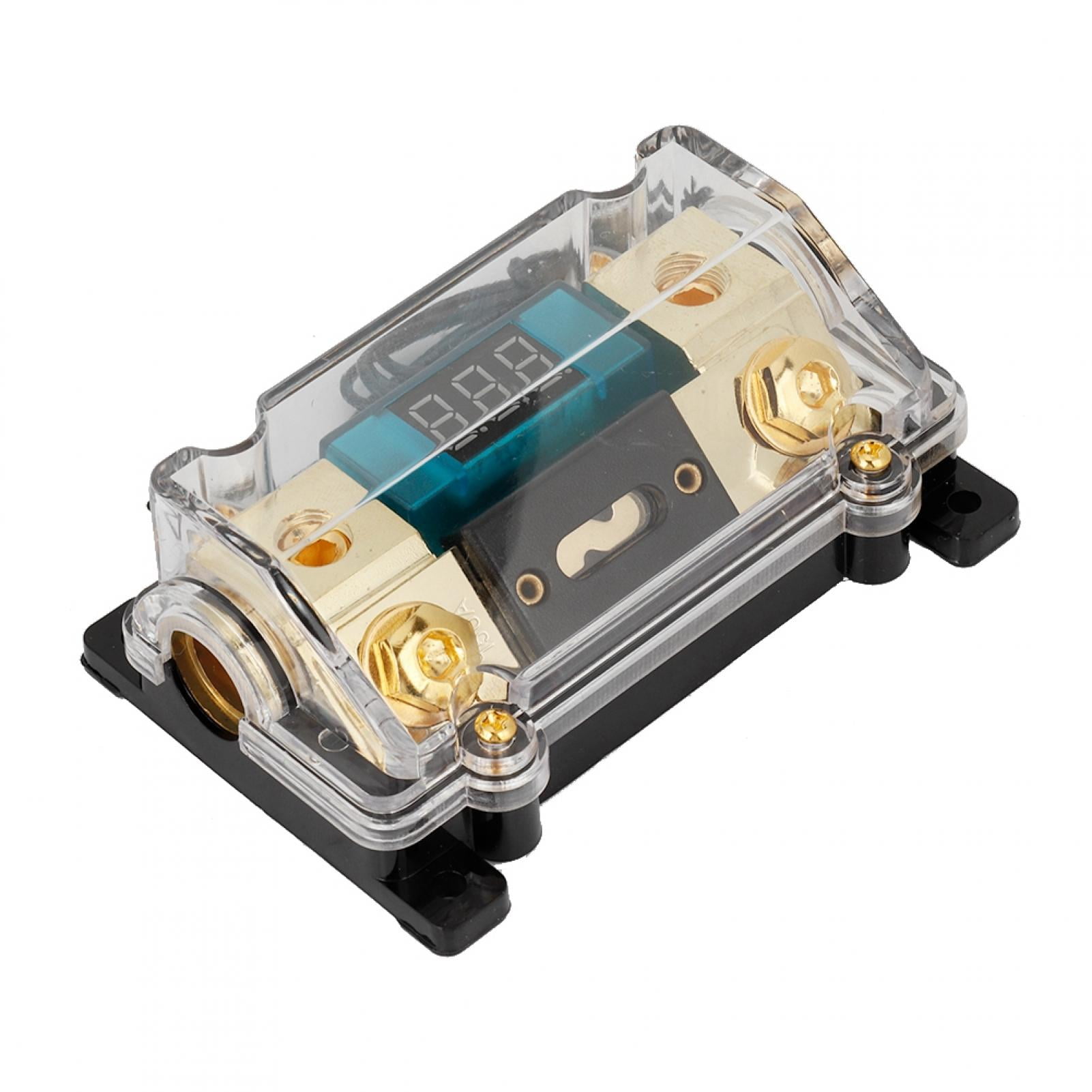 Neyseki Car Audio Power Fuses Holder Stereo Distribution Block Box ...