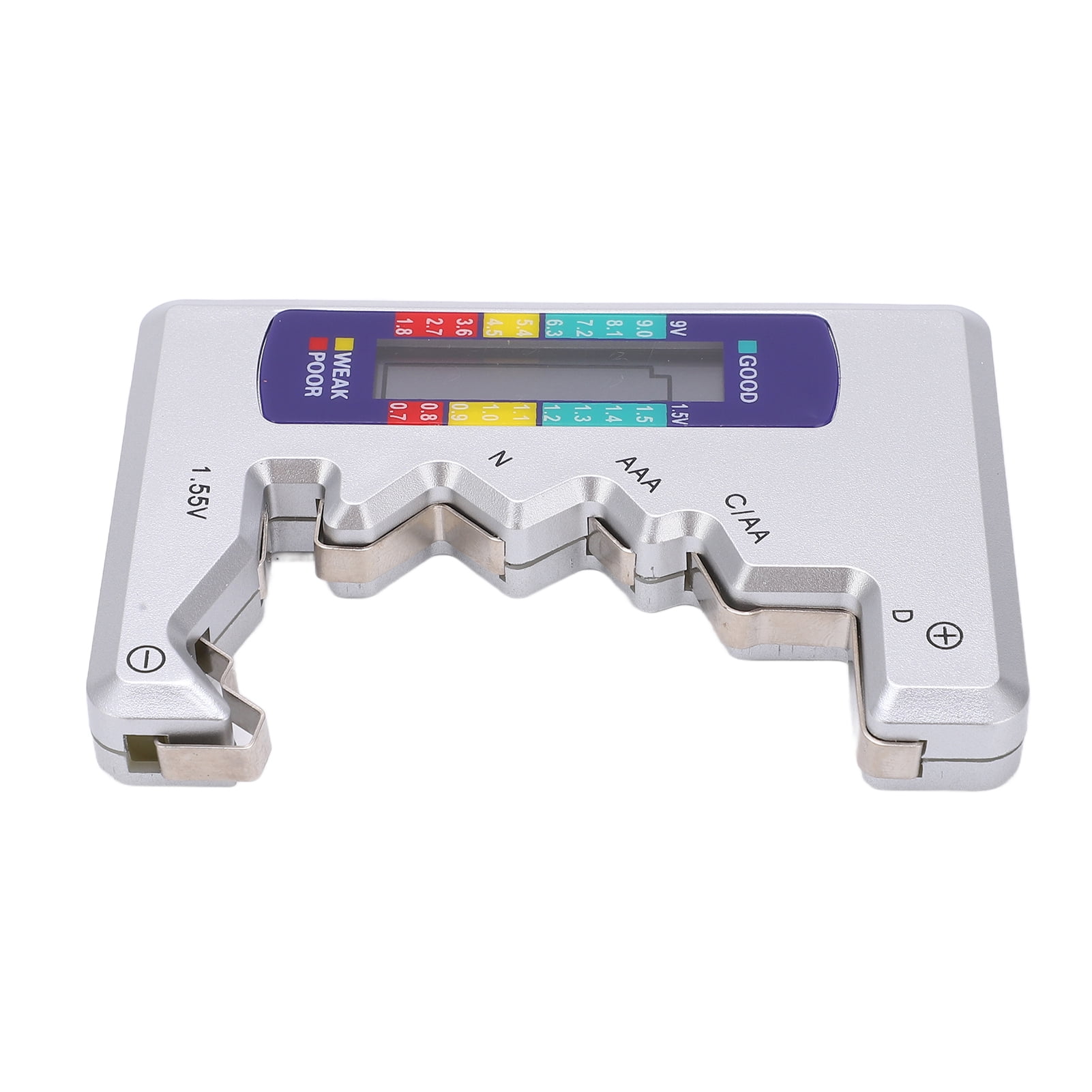 Neyseki Digital Battery Tester Checker 150mAh Portable D N AA AAA ...