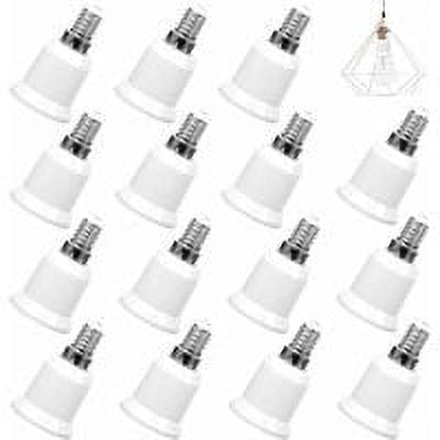 Lamp Base Converter, E14 to E27 Socket Adapter Socket Converter Adapter ...